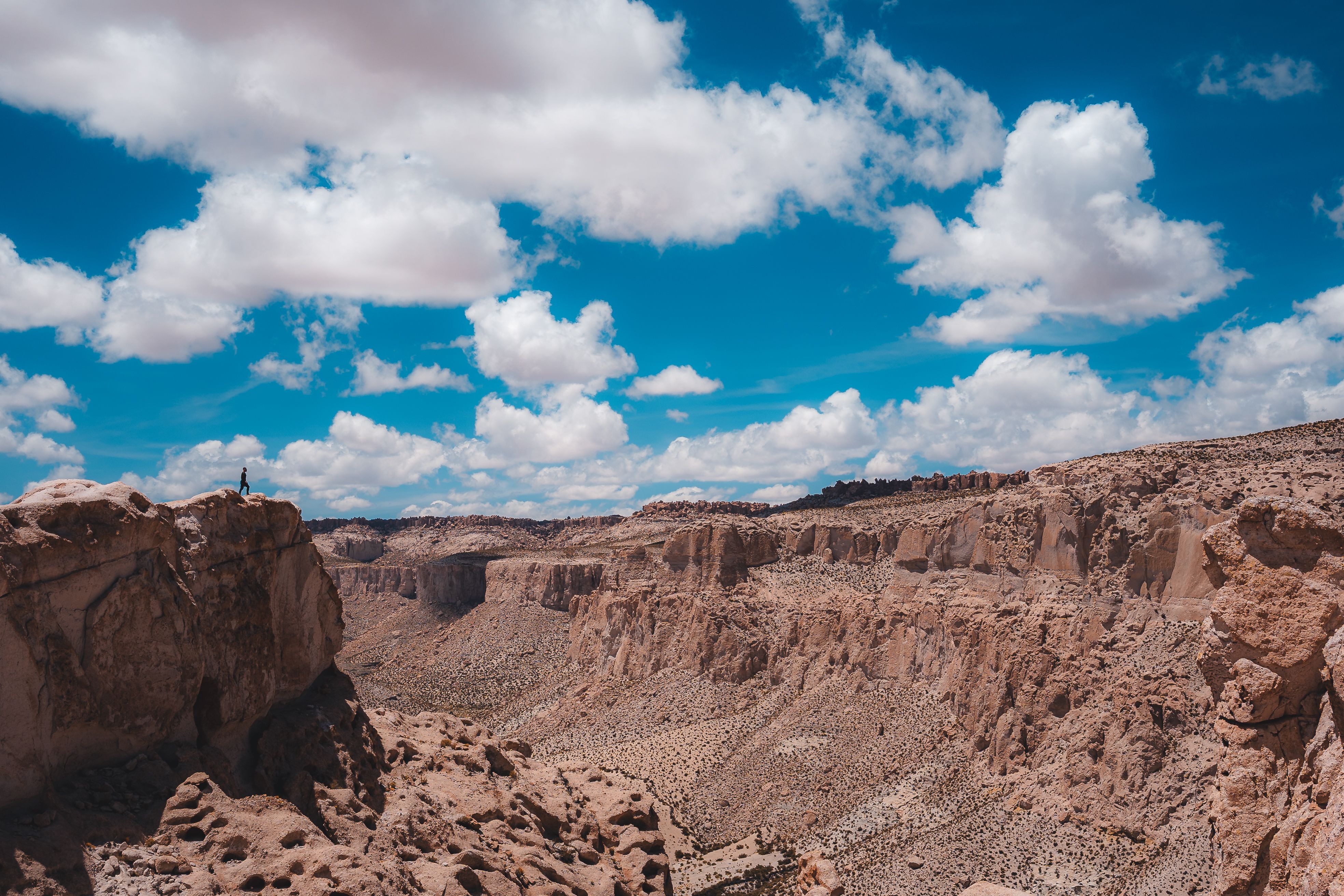Stunning Landscape of Uyuni Cliffs in Bolivia · Free Stock Photo