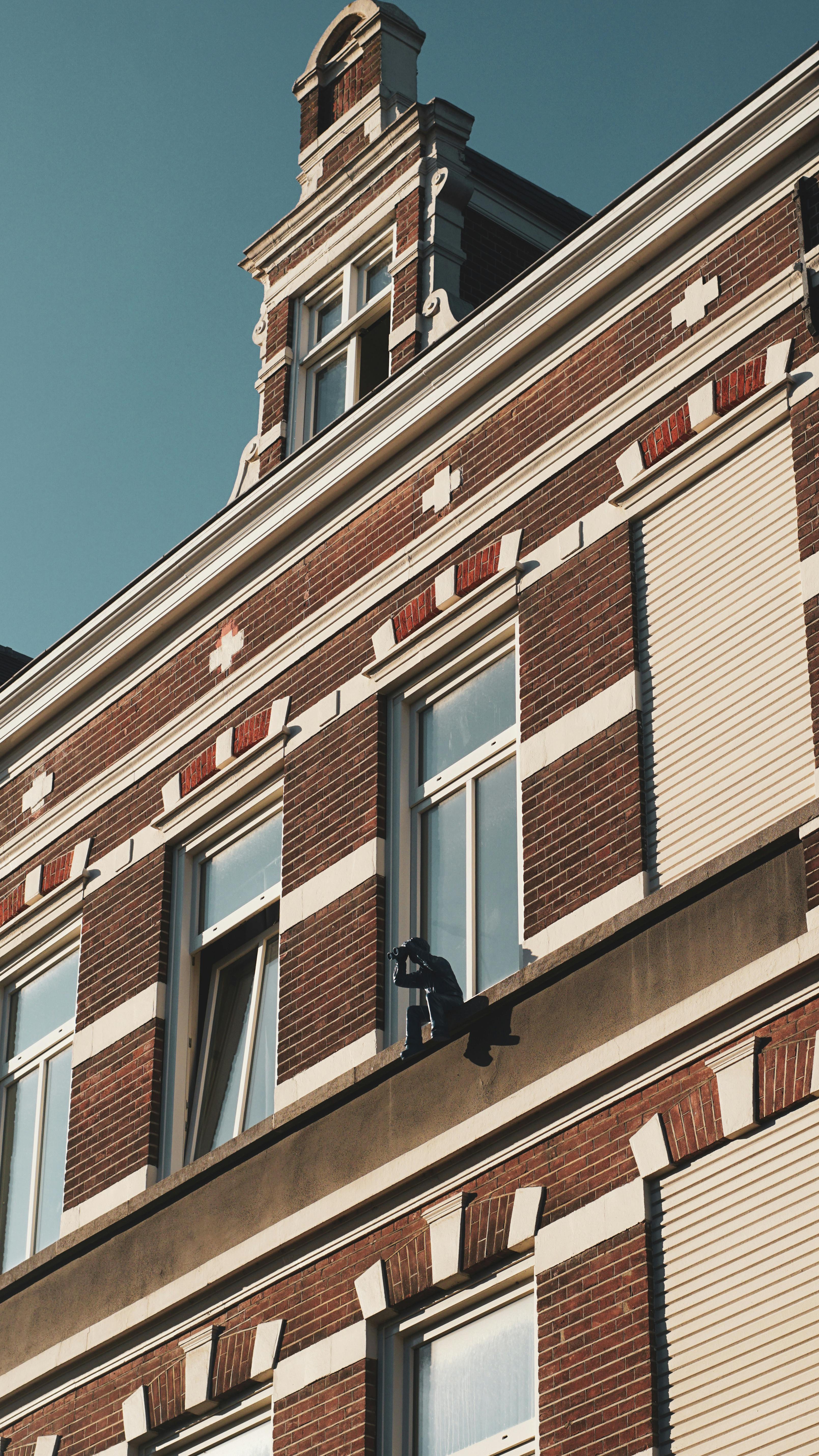 Classic European Brick Architecture Facade · Free Stock Photo