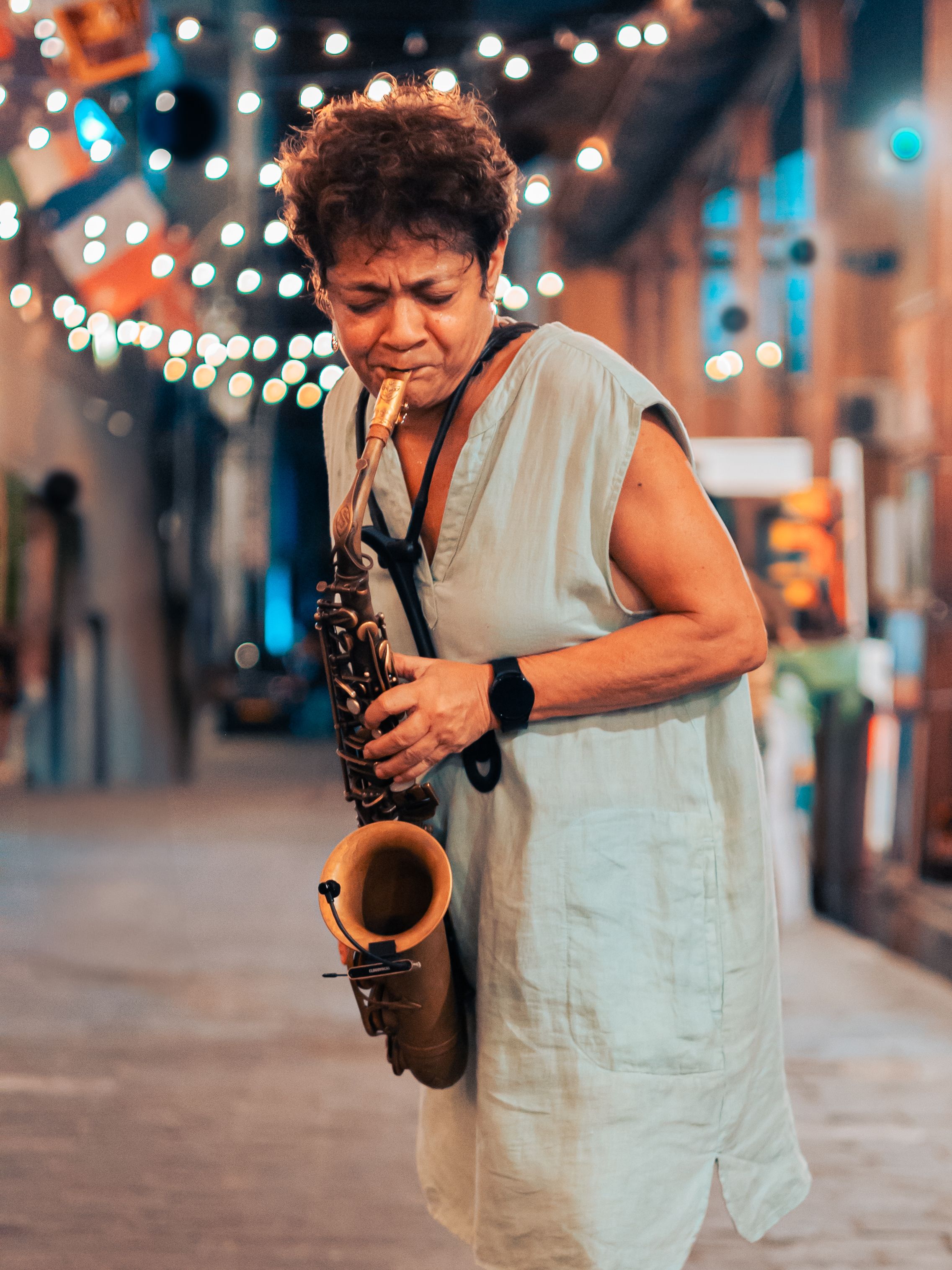 Female Playing Music Saxaphone Photos, Download The BEST Free Female ...