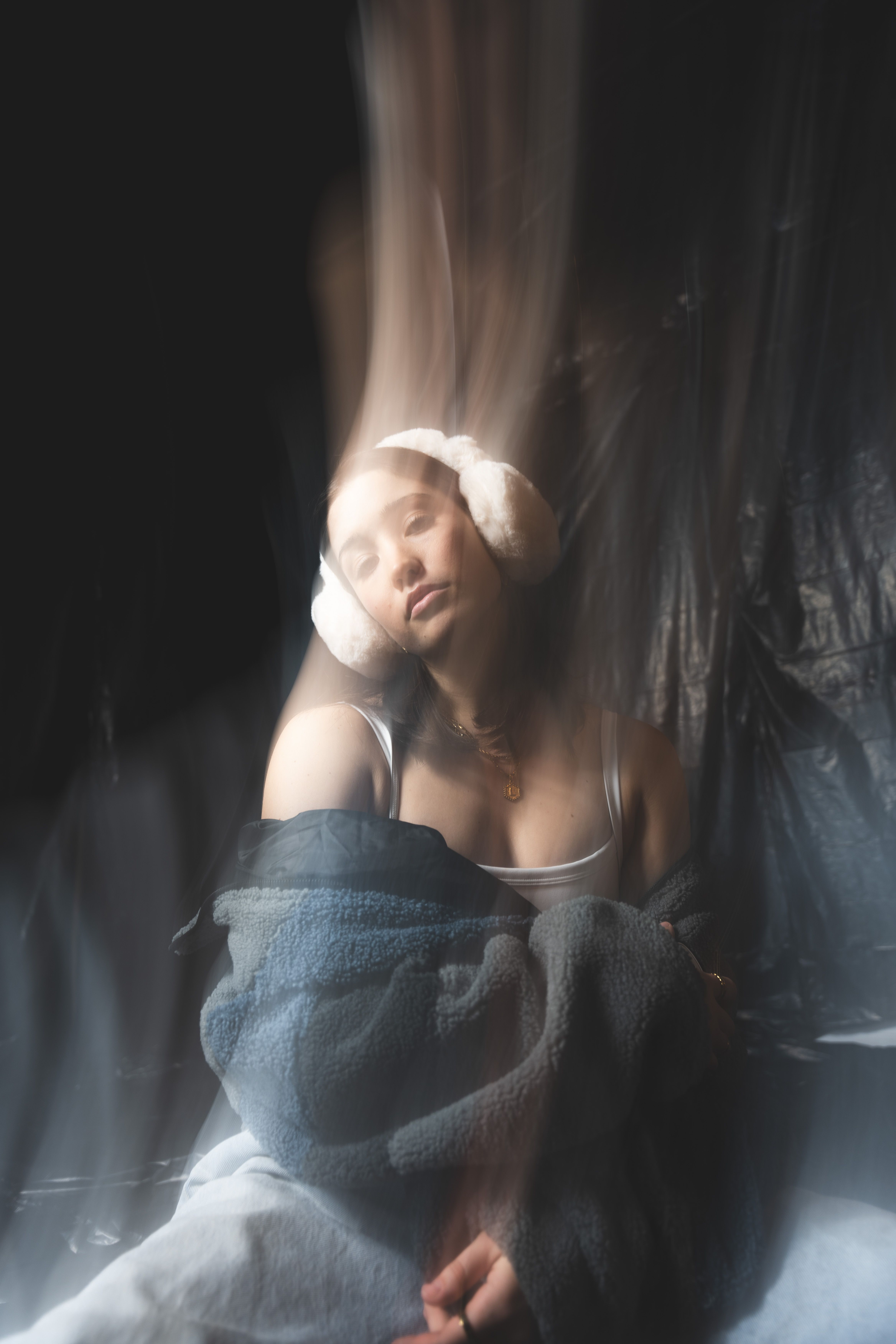 Dreamy Portrait with Ethereal Effect Indoors · Free Stock Photo