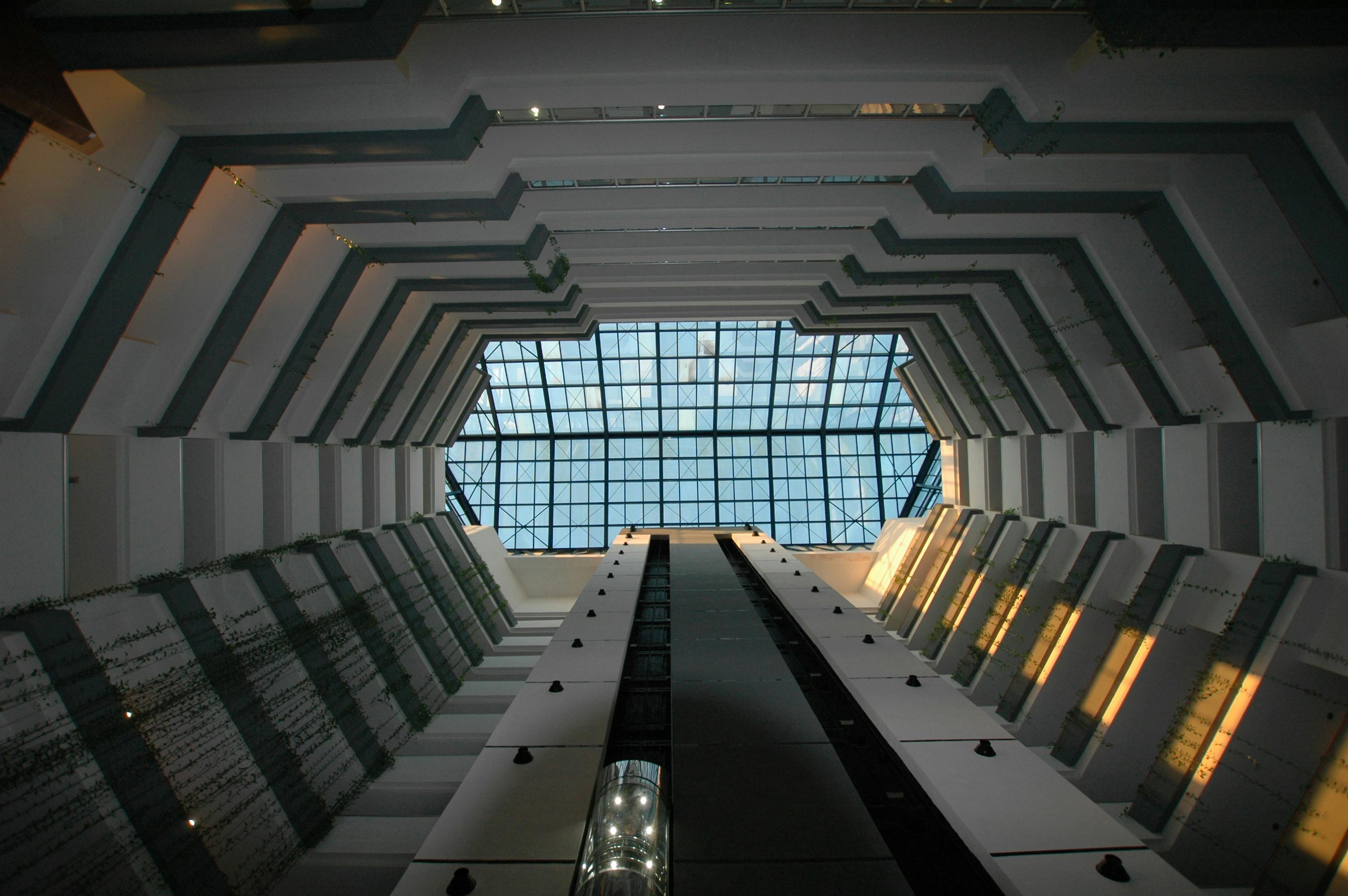 Modern Interior Atrium with Skylight in Havana · Free Stock Photo