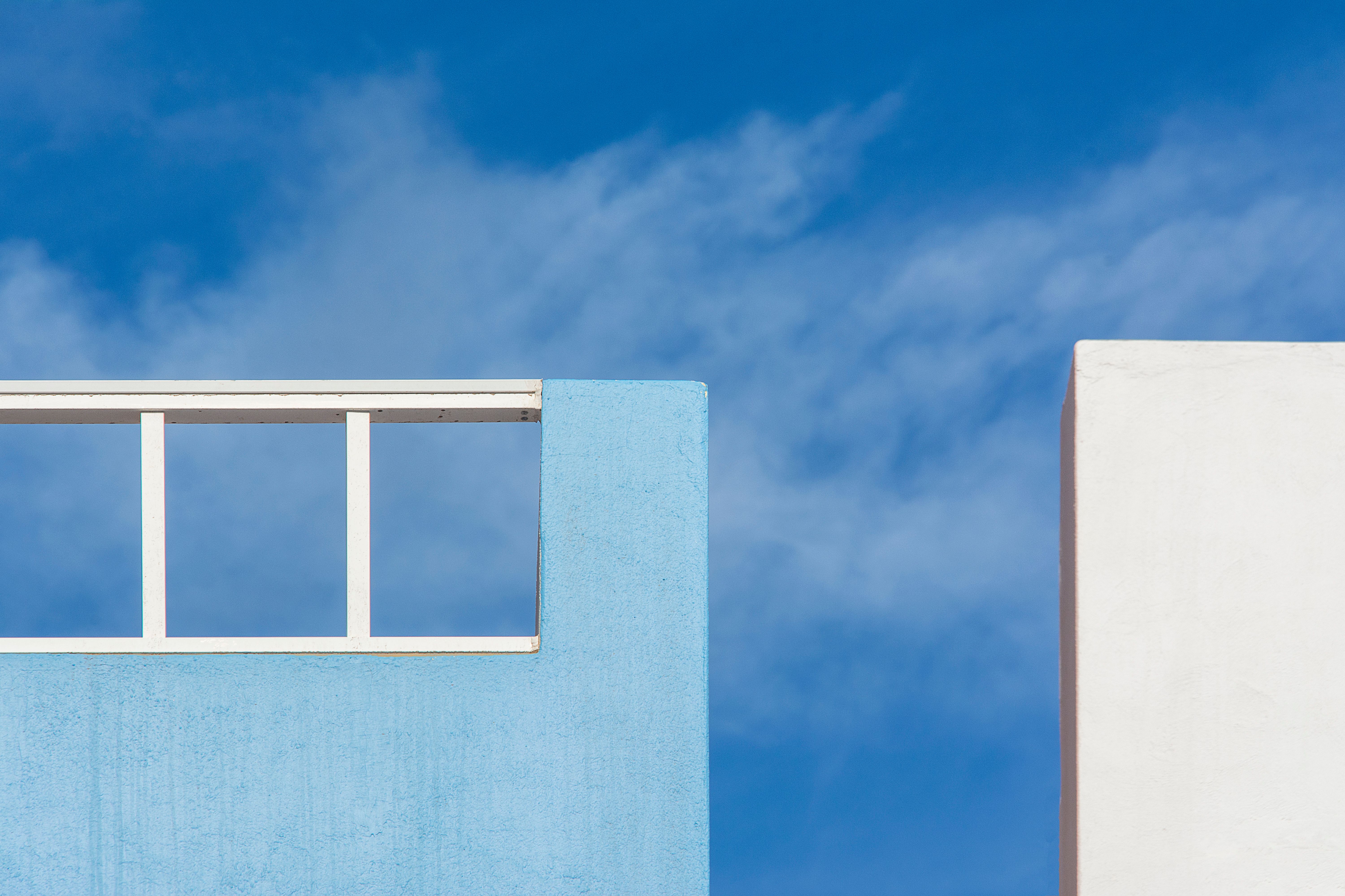 Modern Architectural Minimalism Against Blue Sky · Free Stock Photo