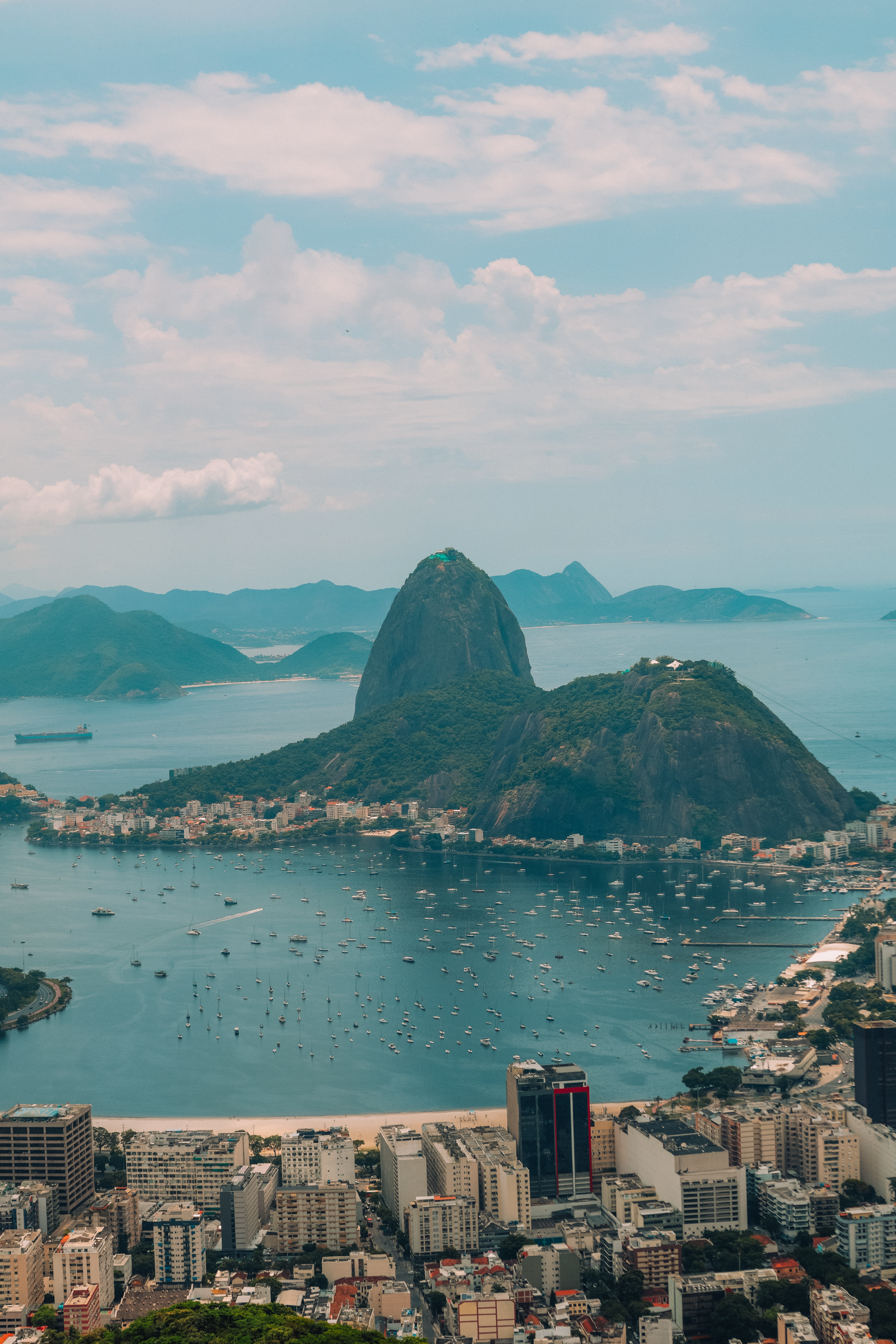 Aerial View of Sugarloaf Mountain, Rio de Janeiro · Free Stock Photo
