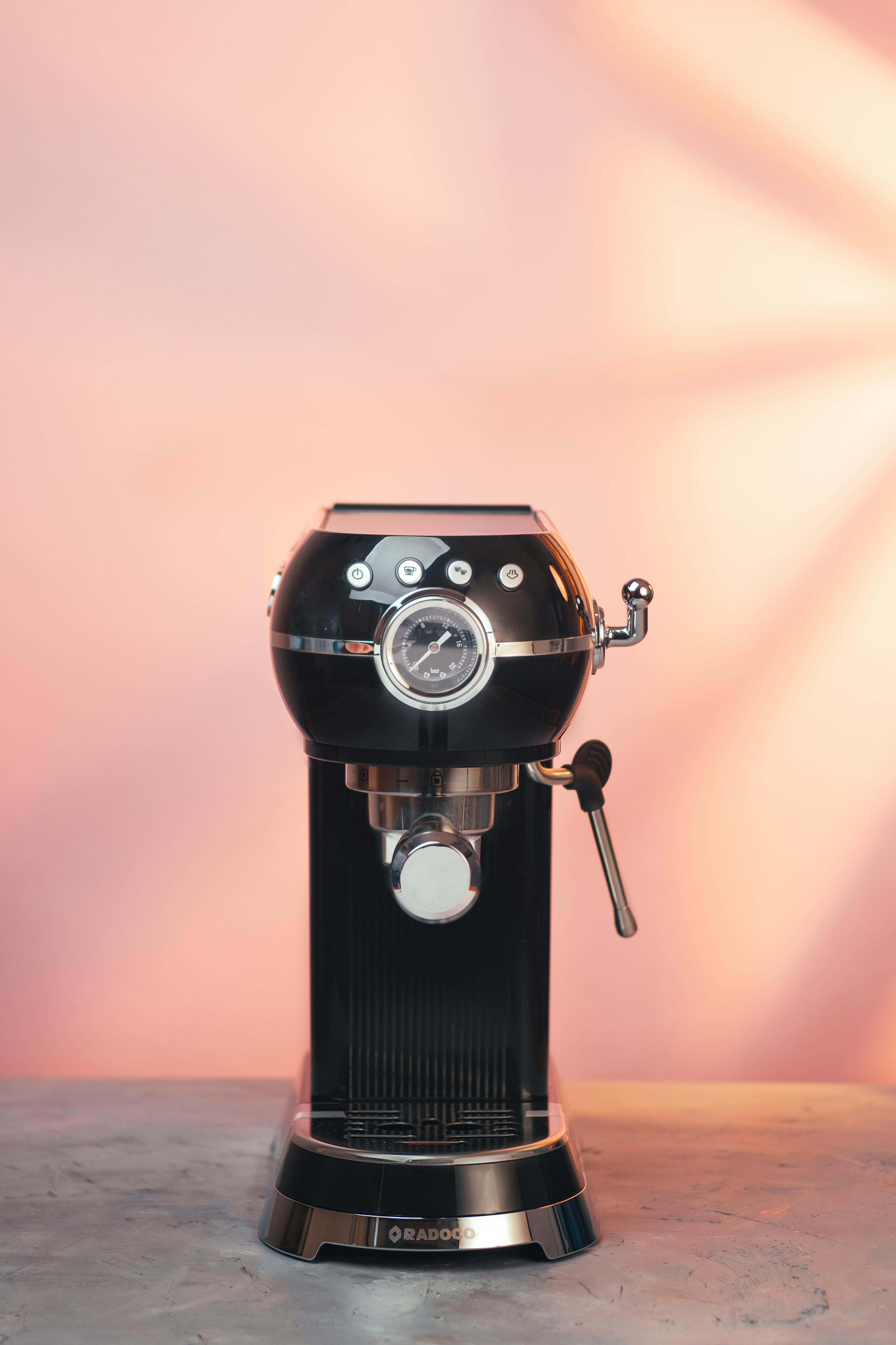 Modern Espresso Machine with Stylish Design · Free Stock Photo