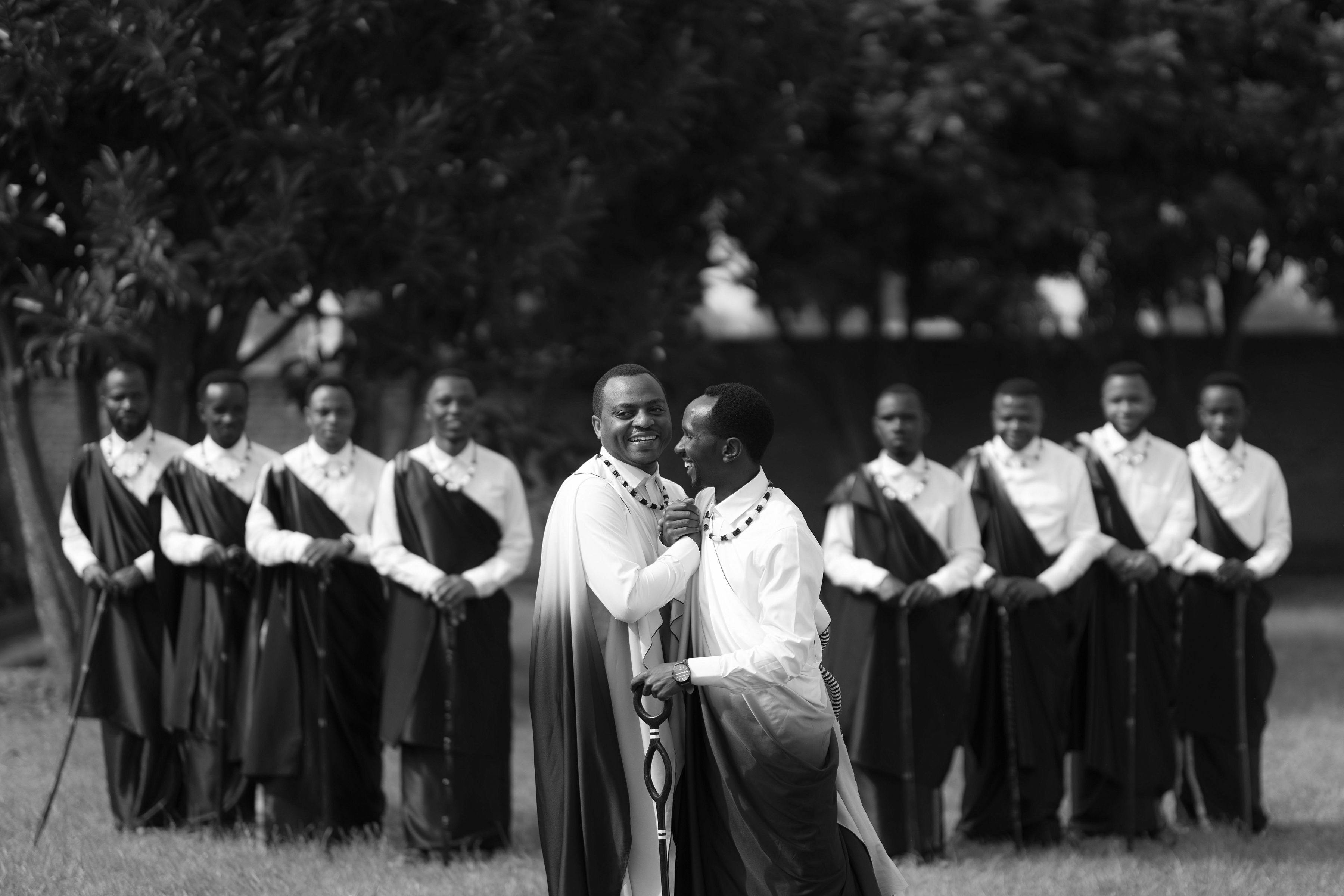 Traditional Ceremony with African Men in Robes · Free Stock Photo