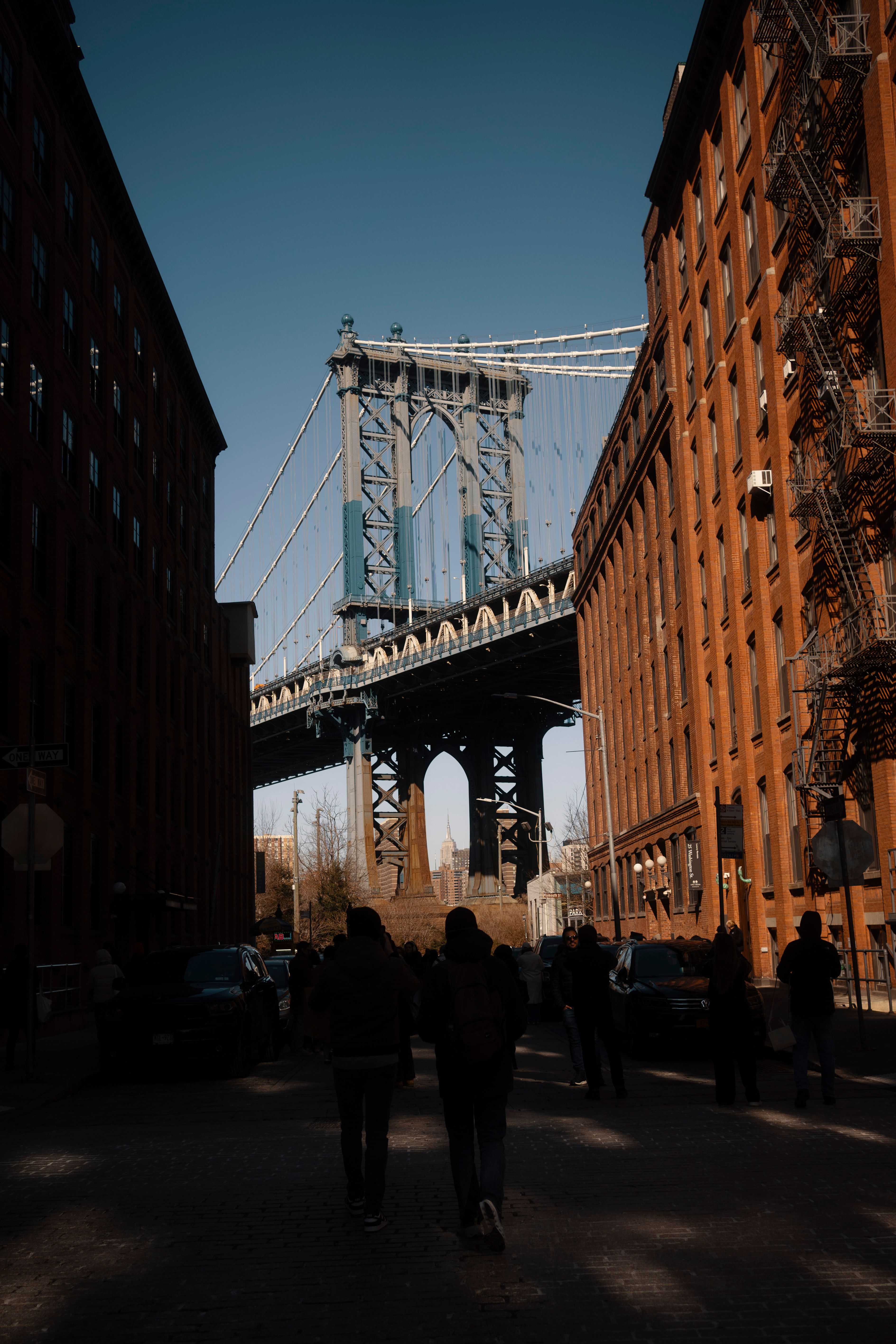 Iconic View of Manhattan Bridge from Dumbo · Free Stock Photo