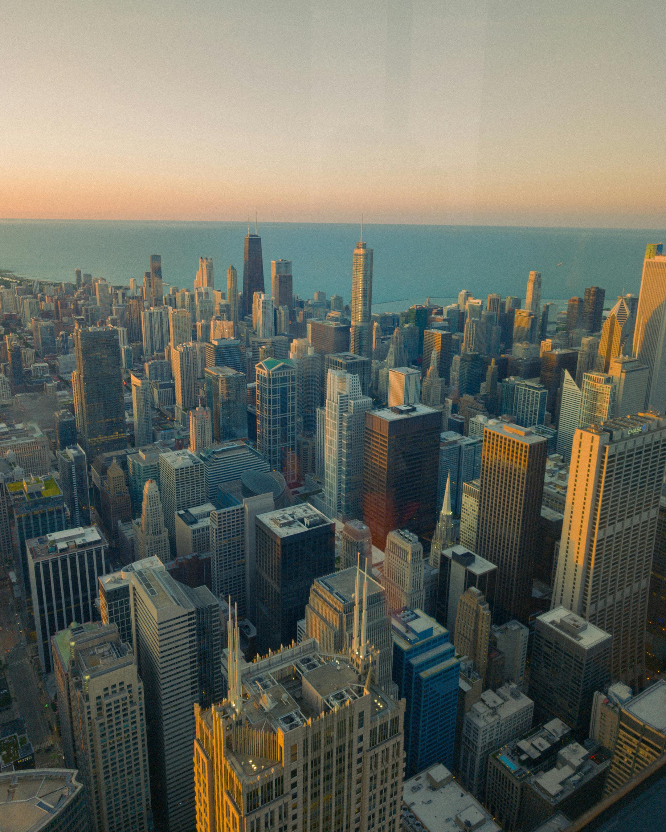 Gray Scale of City Skyline Photography · Free Stock Photo