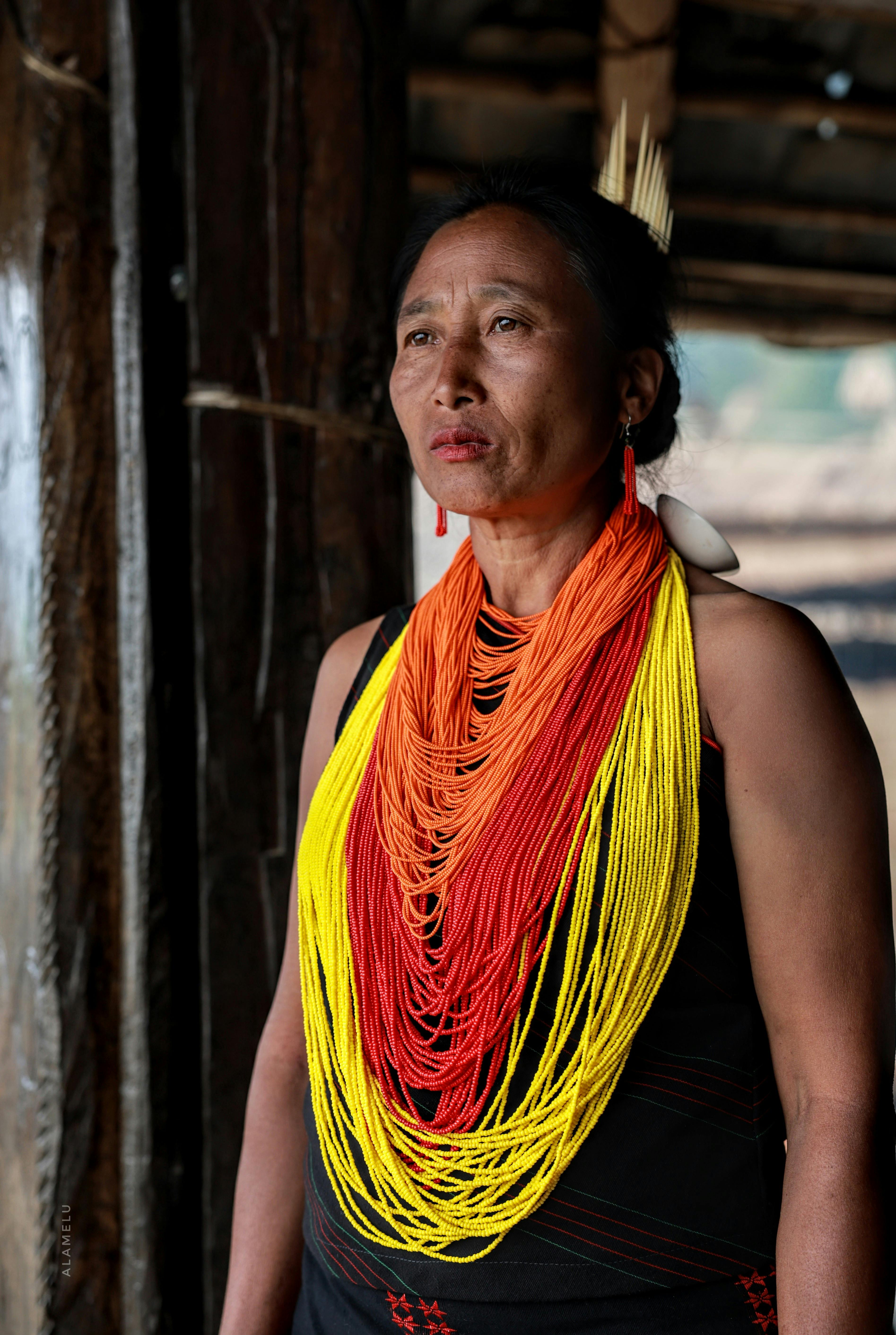 Traditional Tribal Attire in Nagaland · Free Stock Photo