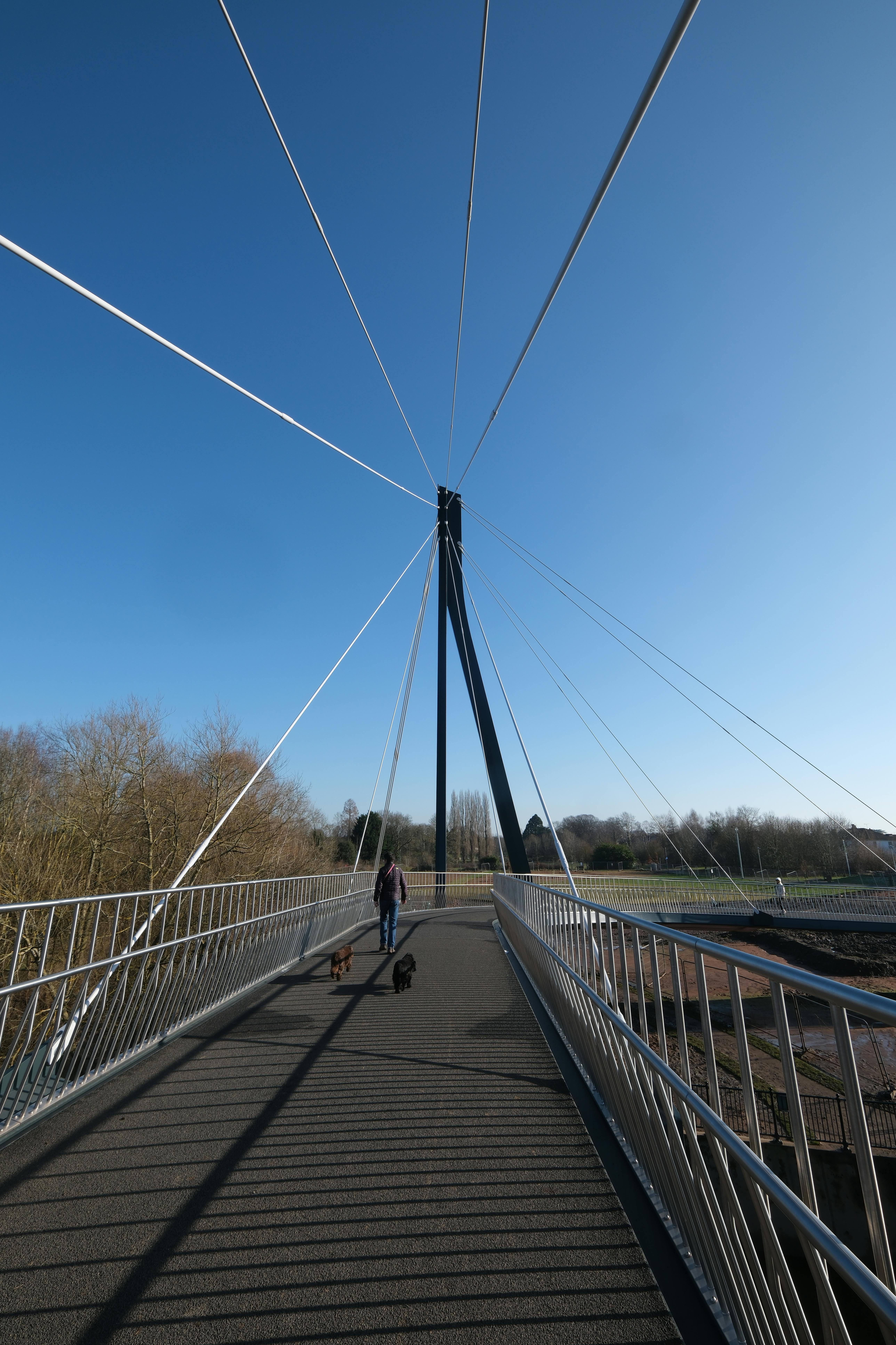 Sunny Day on Diglis Bridge in Worcester · Free Stock Photo