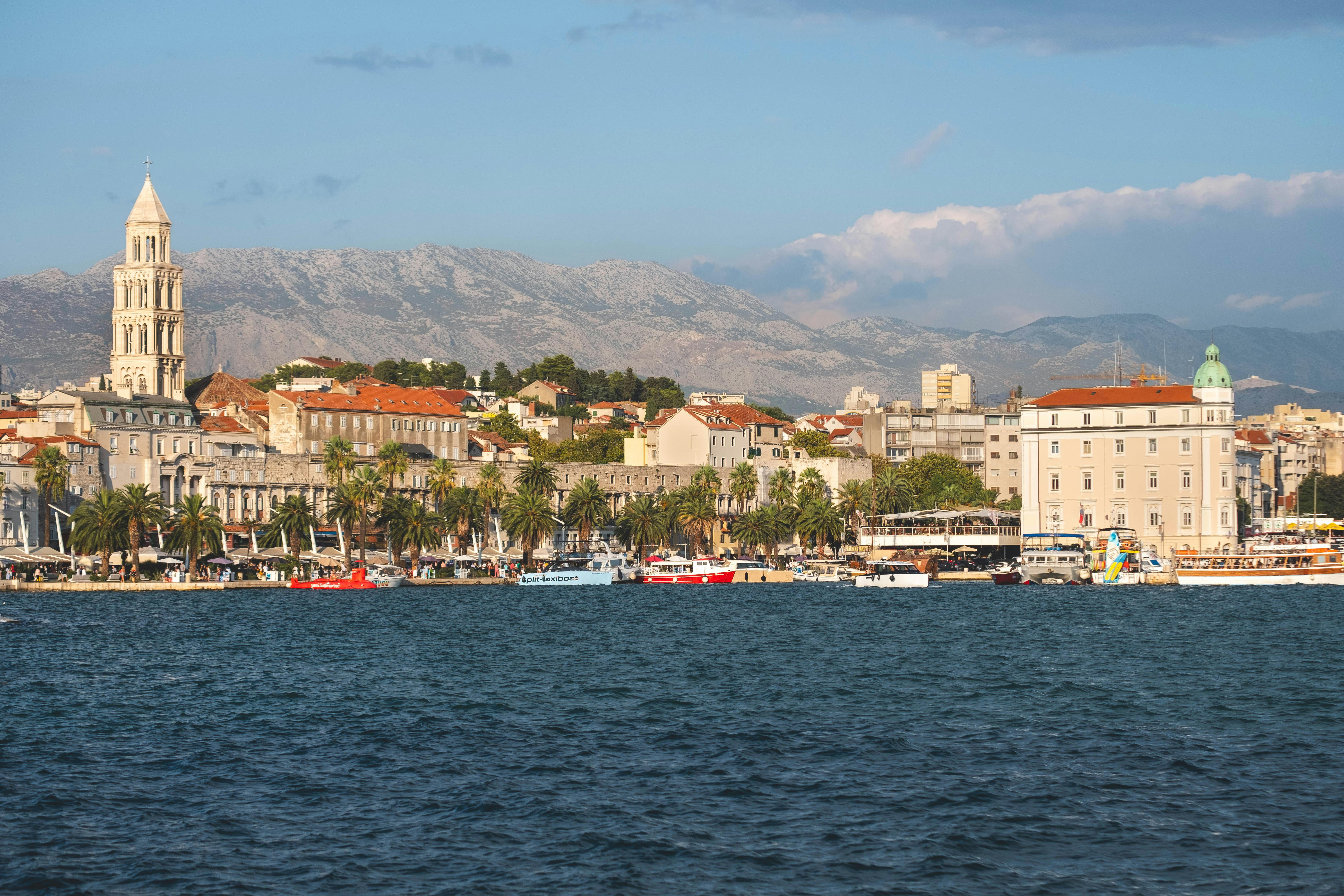 Scenic View of Split's Historic Waterfront · Free Stock Photo