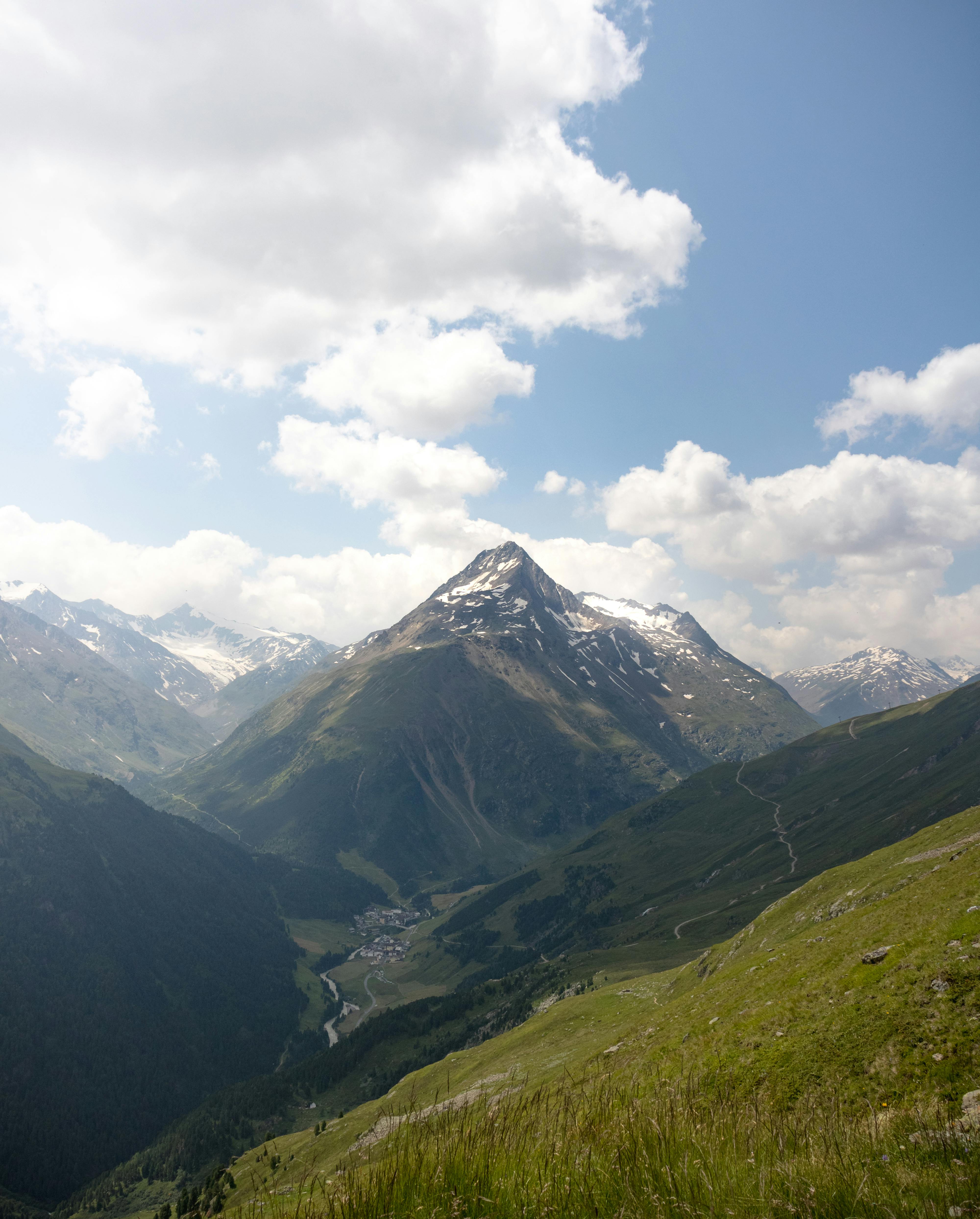 Breathtaking Alpine View in Vent, Austria · Free Stock Photo