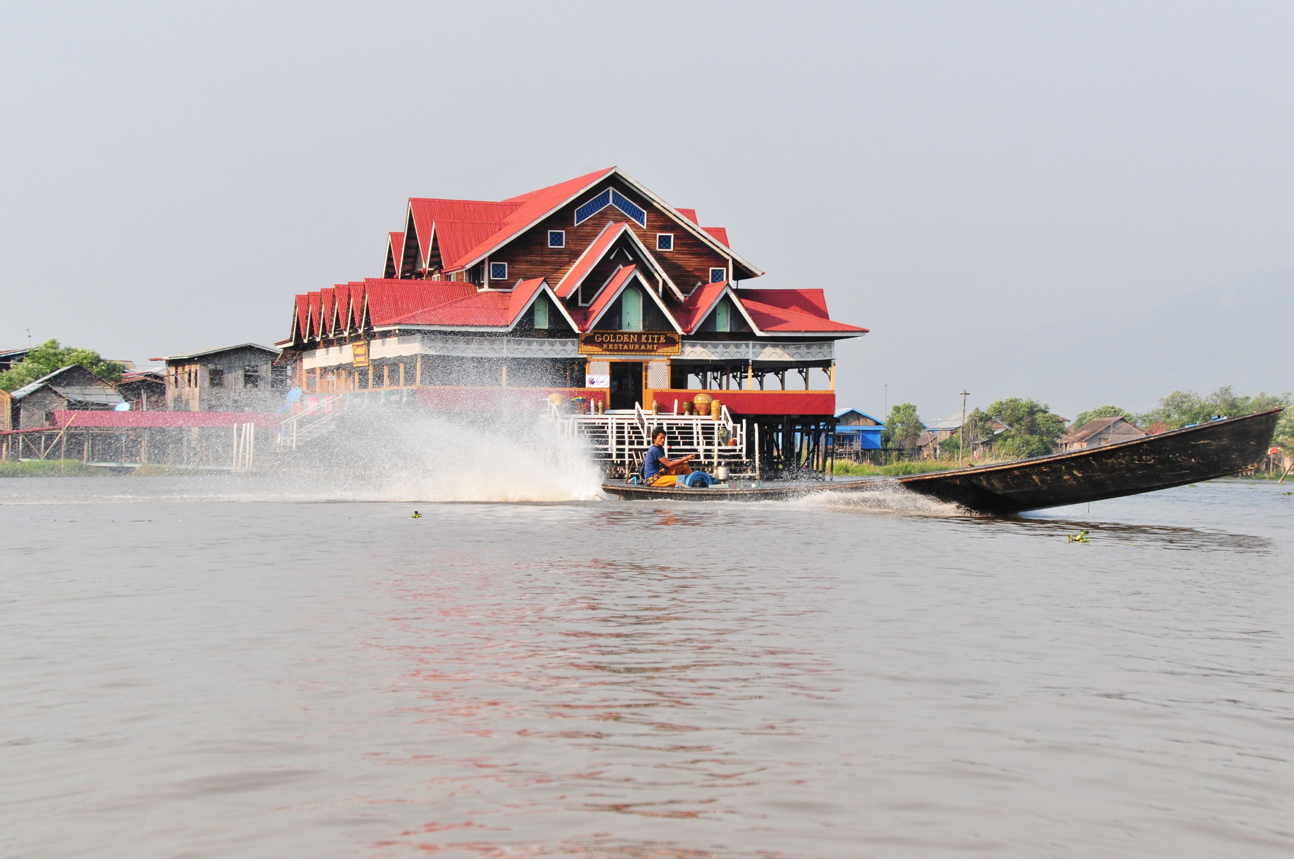Traditional Shan Architecture by Inle Lake · Free Stock Photo