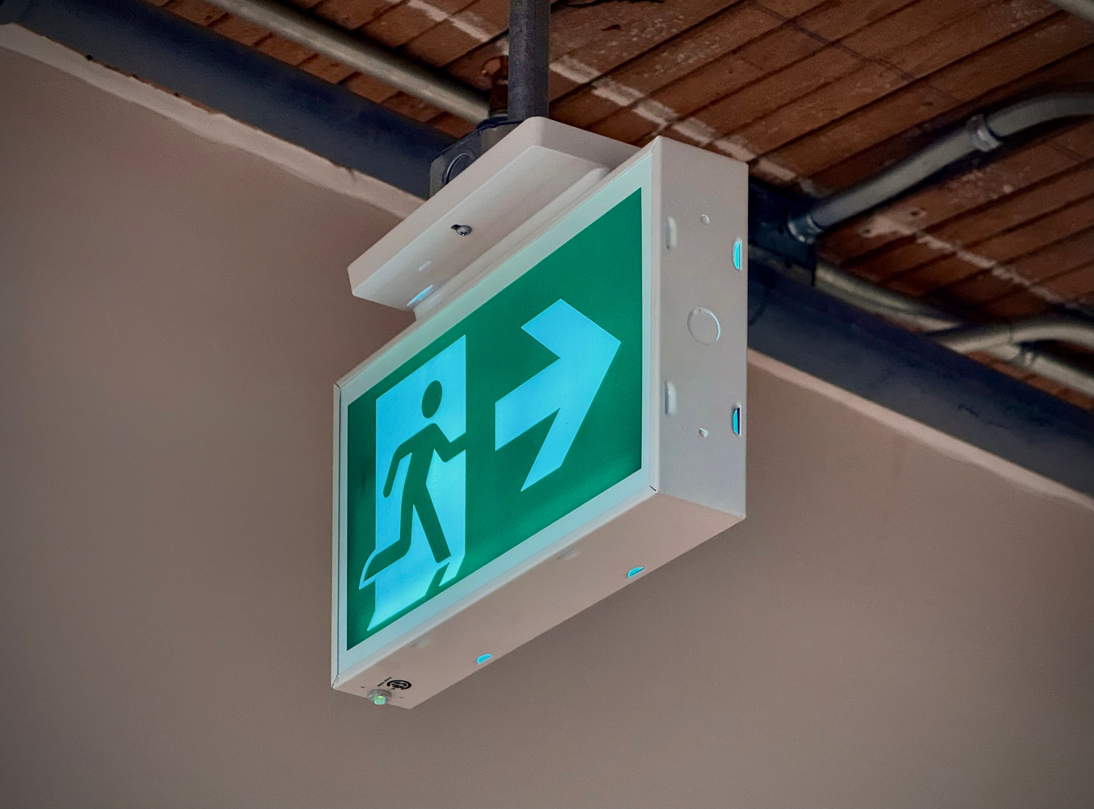 Emergency Exit Sign Photos, Download The BEST Free Emergency Exit Sign ...