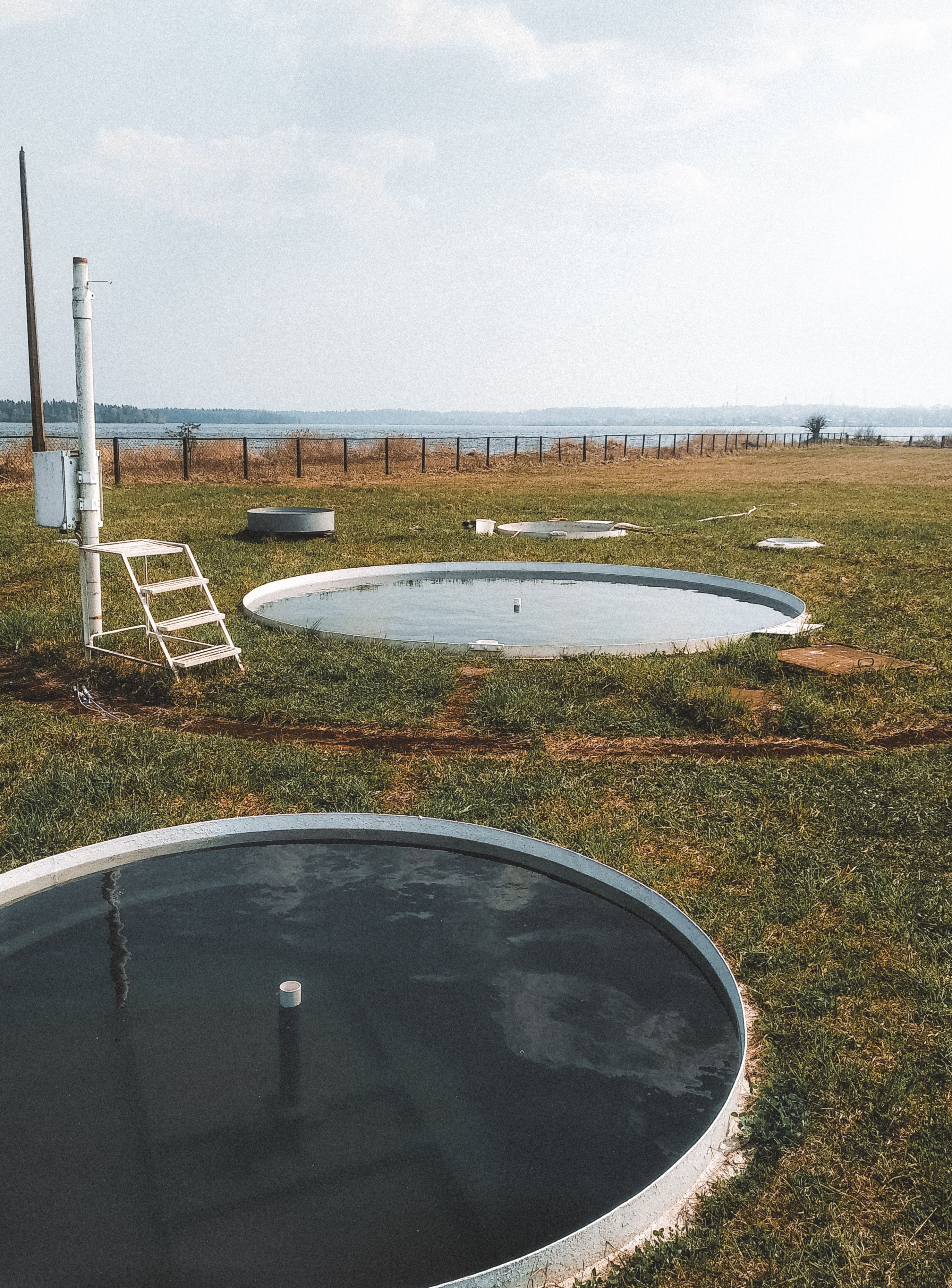 Circular Water Ponds in Open Field, Valday · Free Stock Photo