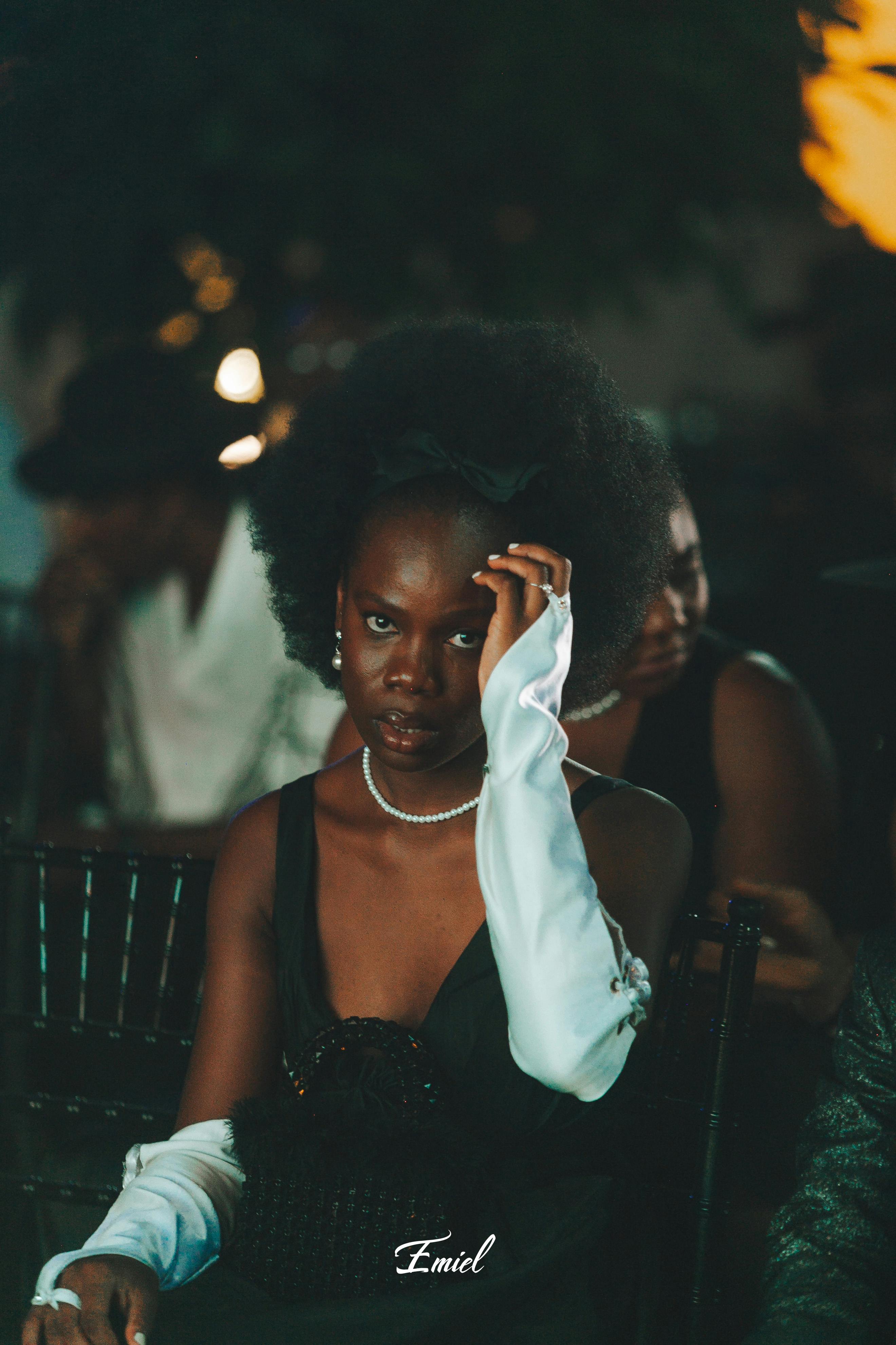 Elegant Woman at a Formal Evening Event · Free Stock Photo