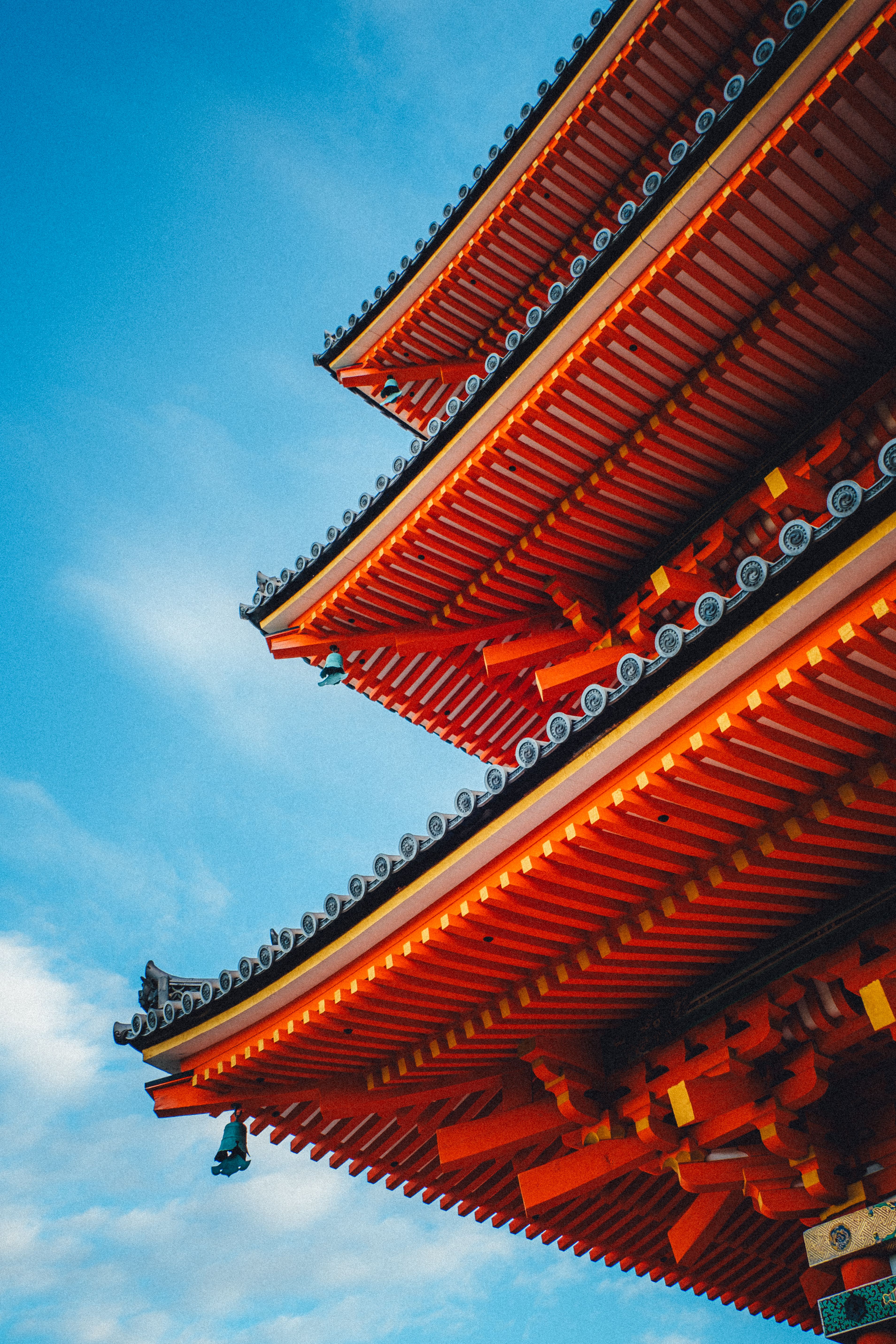 Close-up of Red Wooden Temple · Free Stock Photo
