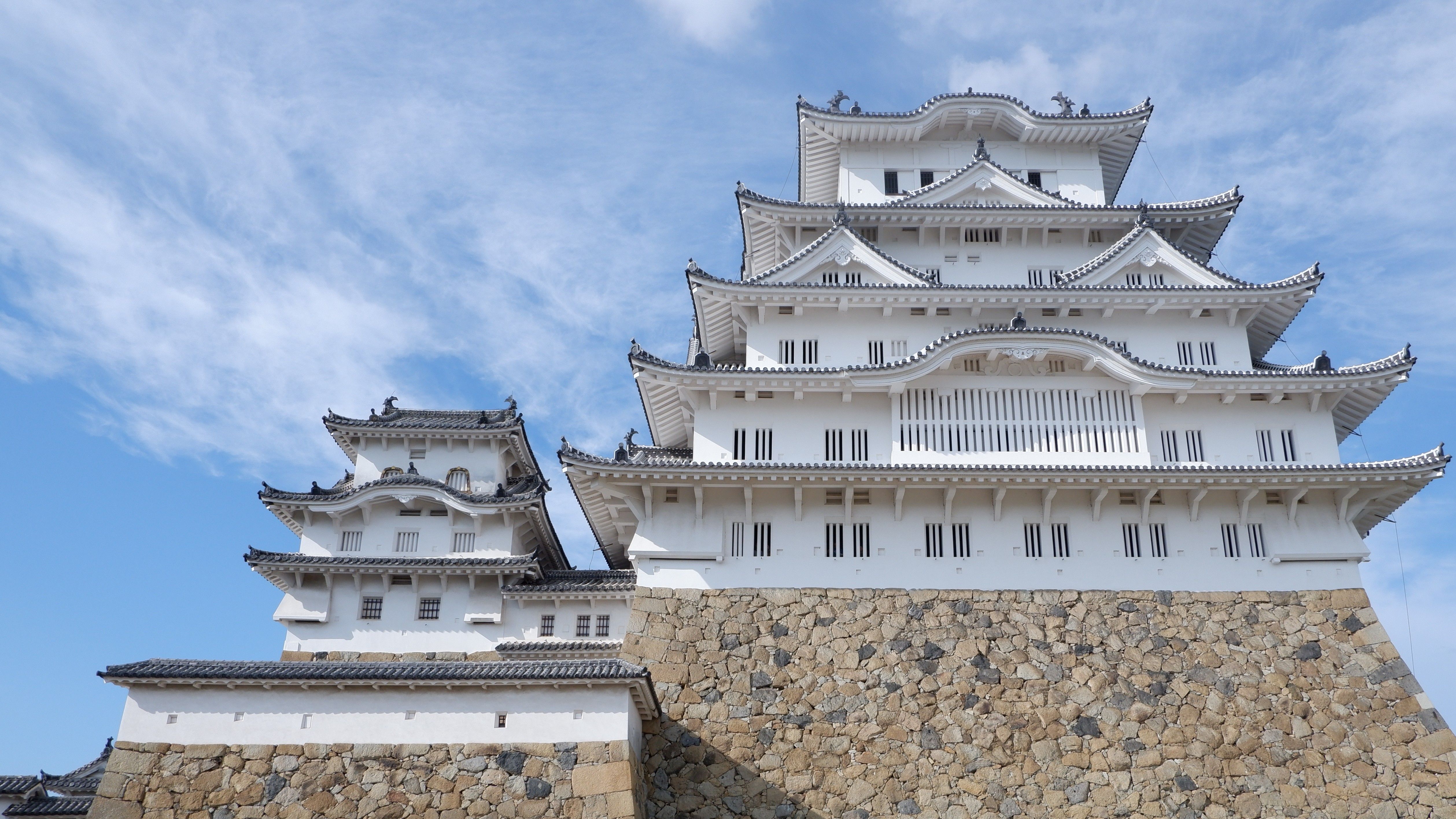 Castelo De Himeji Arquitetura Majestosa No Japão · Foto profissional ...