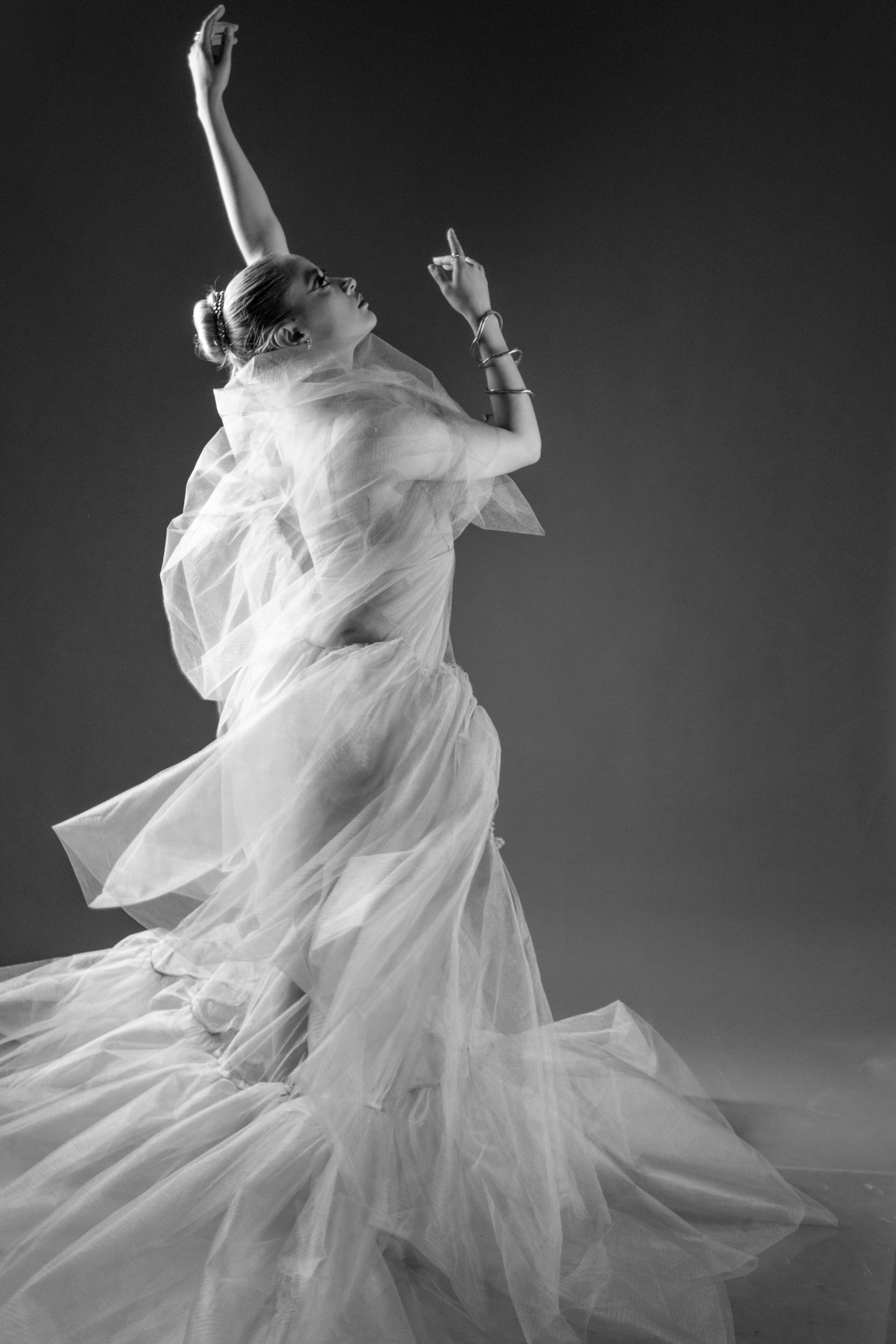 Elegant Contemporary Ballet Dancer in Motion · Free Stock Photo