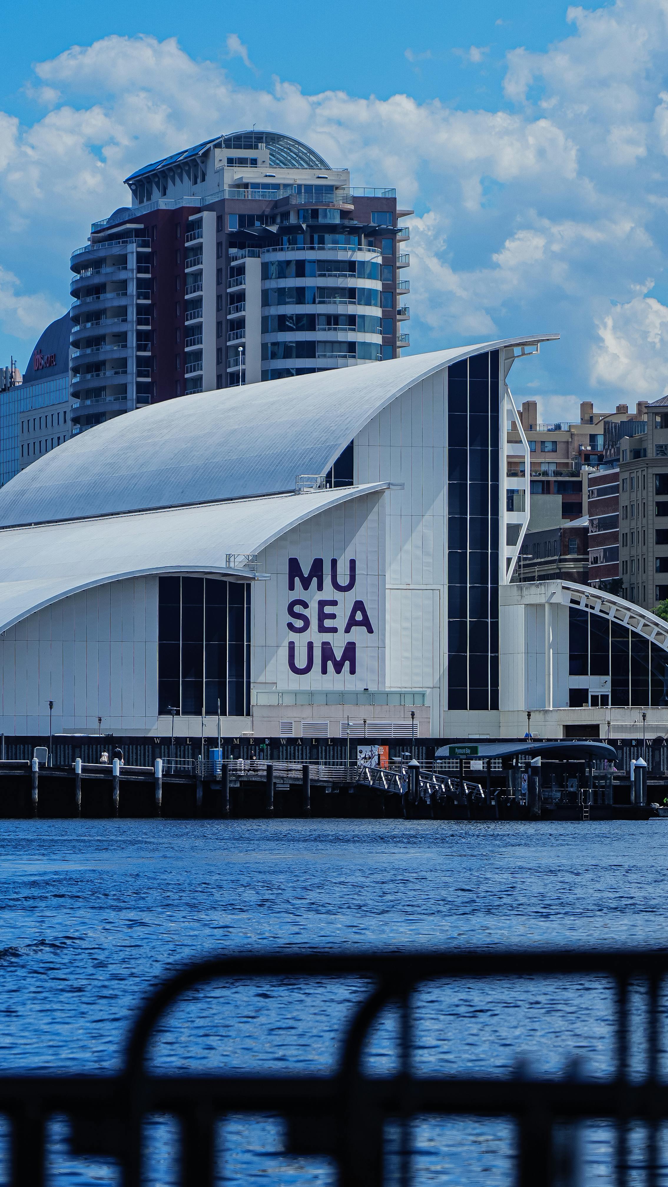 Contemporary Waterfront Museum Exterior Architecture · Free Stock Photo