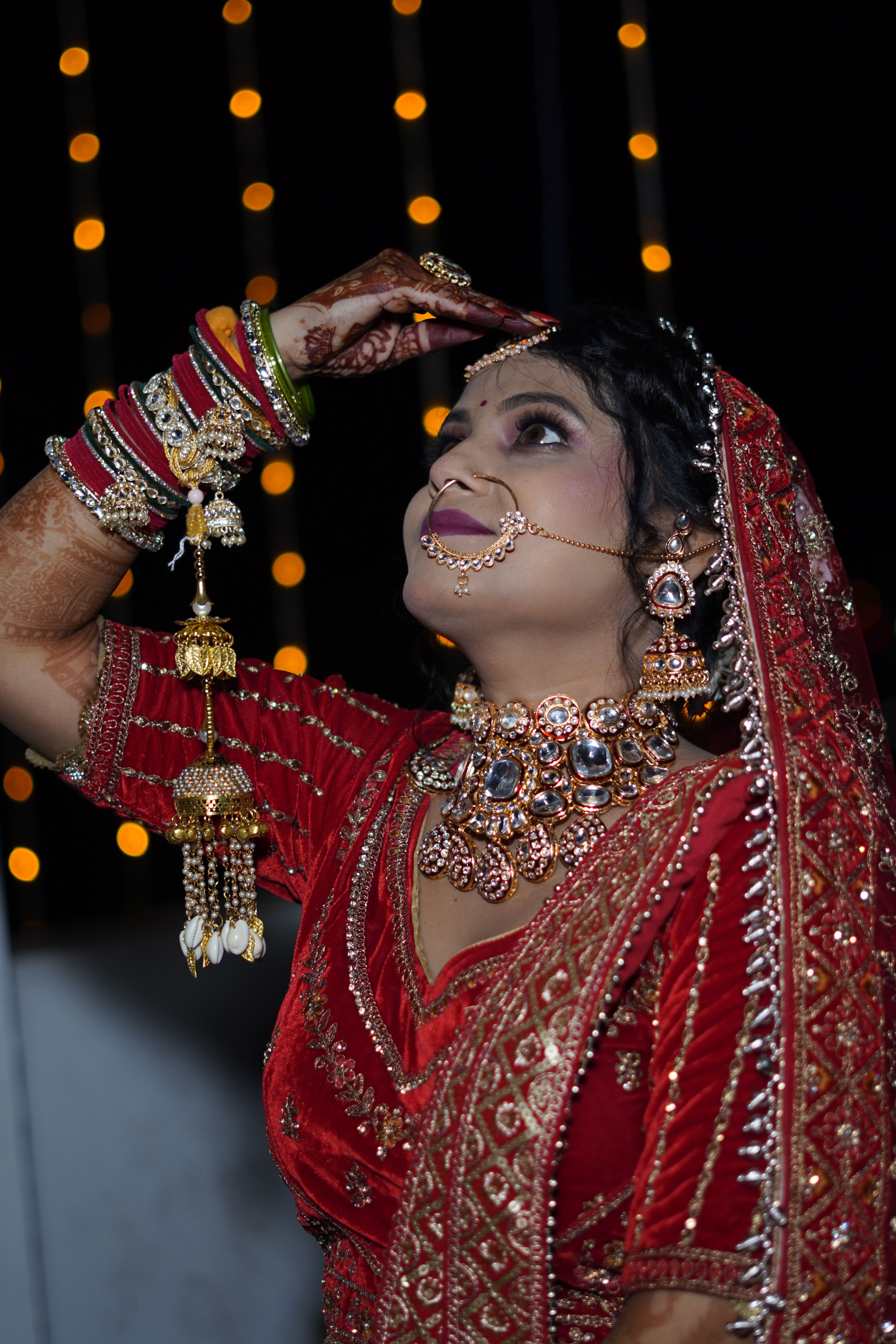Stunning Traditional Indian Bridal Portrait · Free Stock Photo