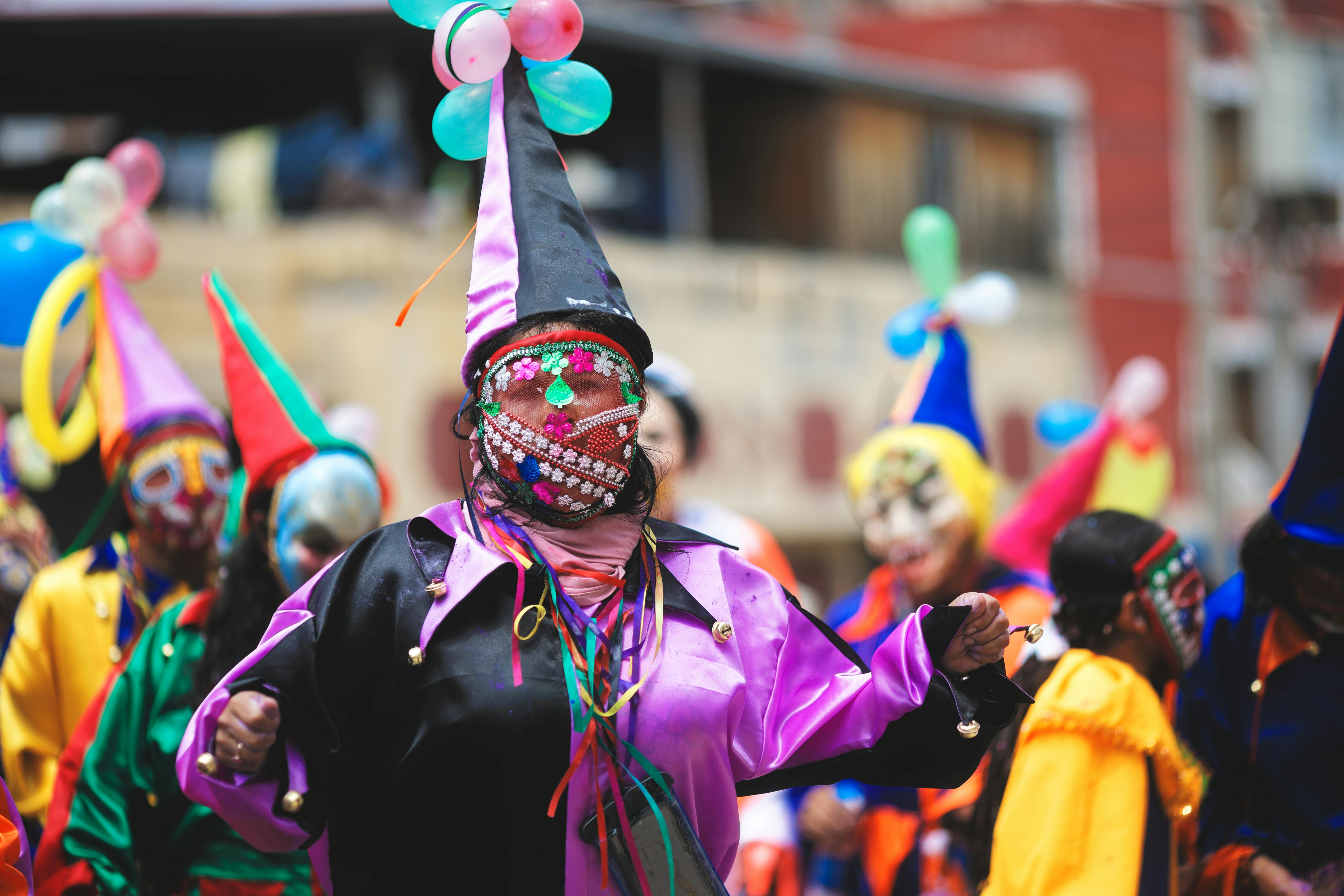 Vibrant Carnival in Arequipa, Peru Celebration · Free Stock Photo