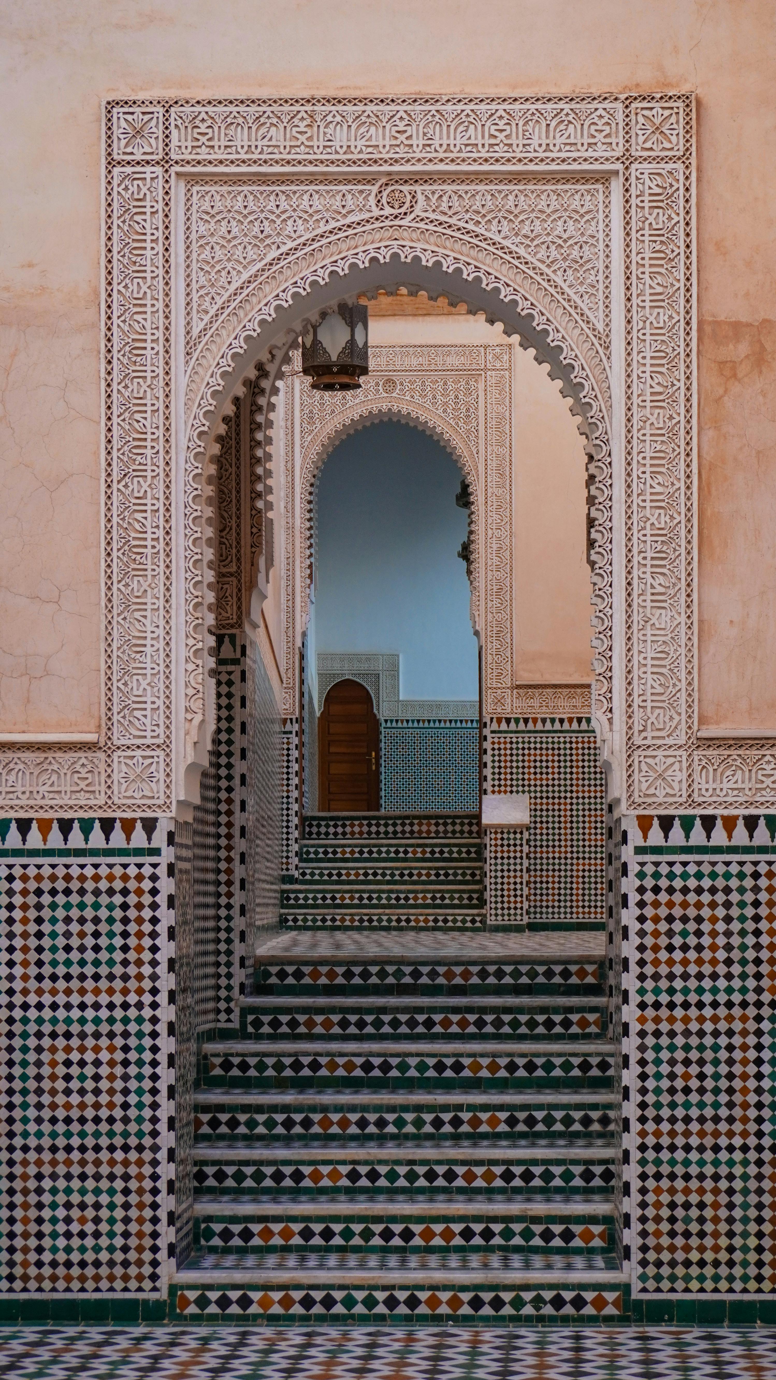 Stunning Moroccan Architectural Archway in Meknes · Free Stock Photo