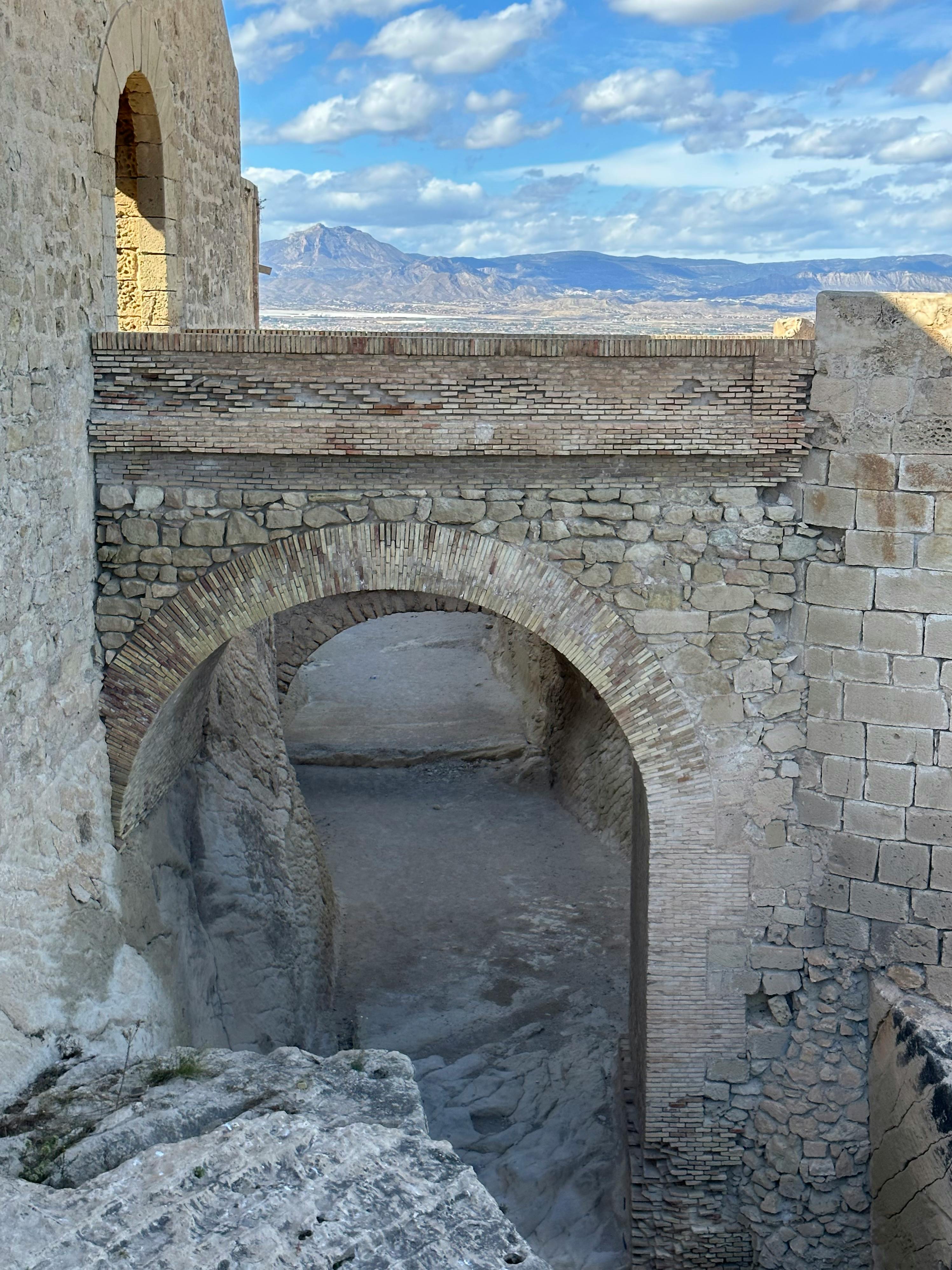 Historic Archway in Spanish Castle Ruins · Free Stock Photo