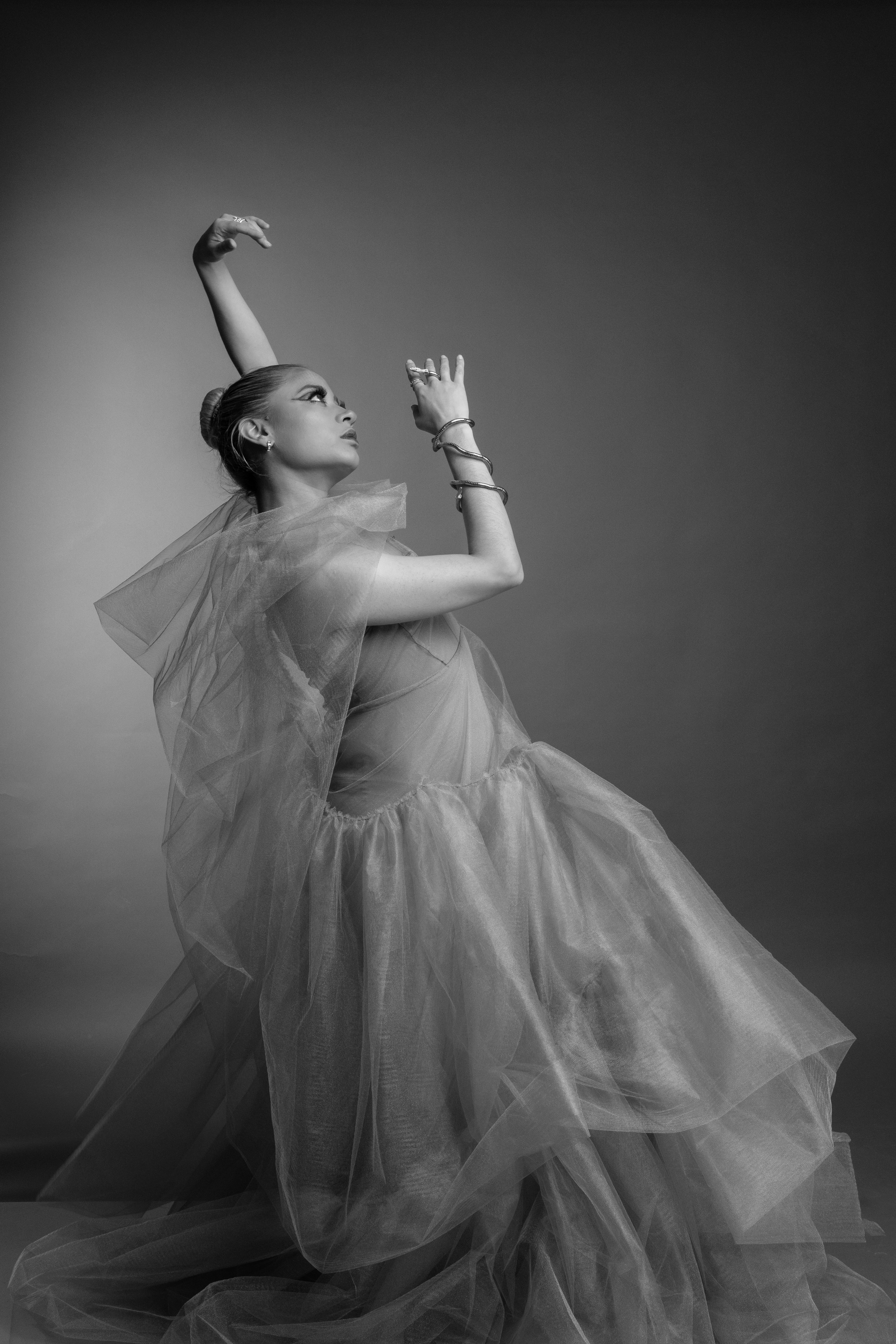 Elegant Portrait of a Ballet Dancer in Motion · Free Stock Photo