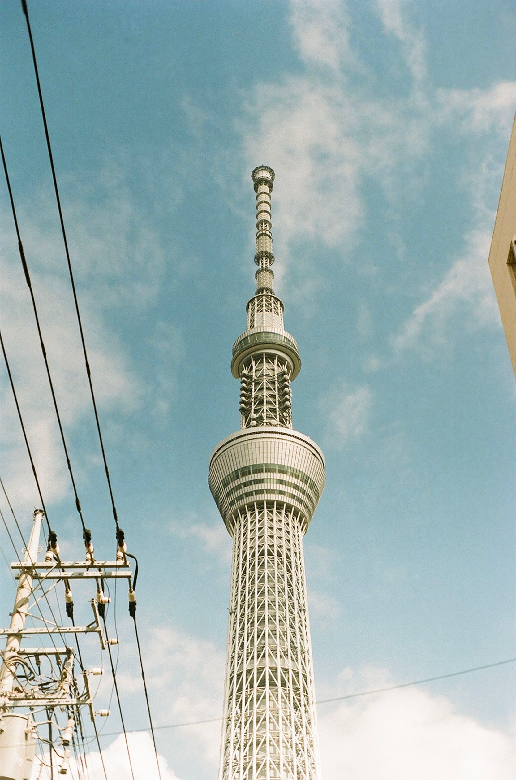 Tokyo Skytree Tower Against Clear Blue Sky · Free Stock Photo