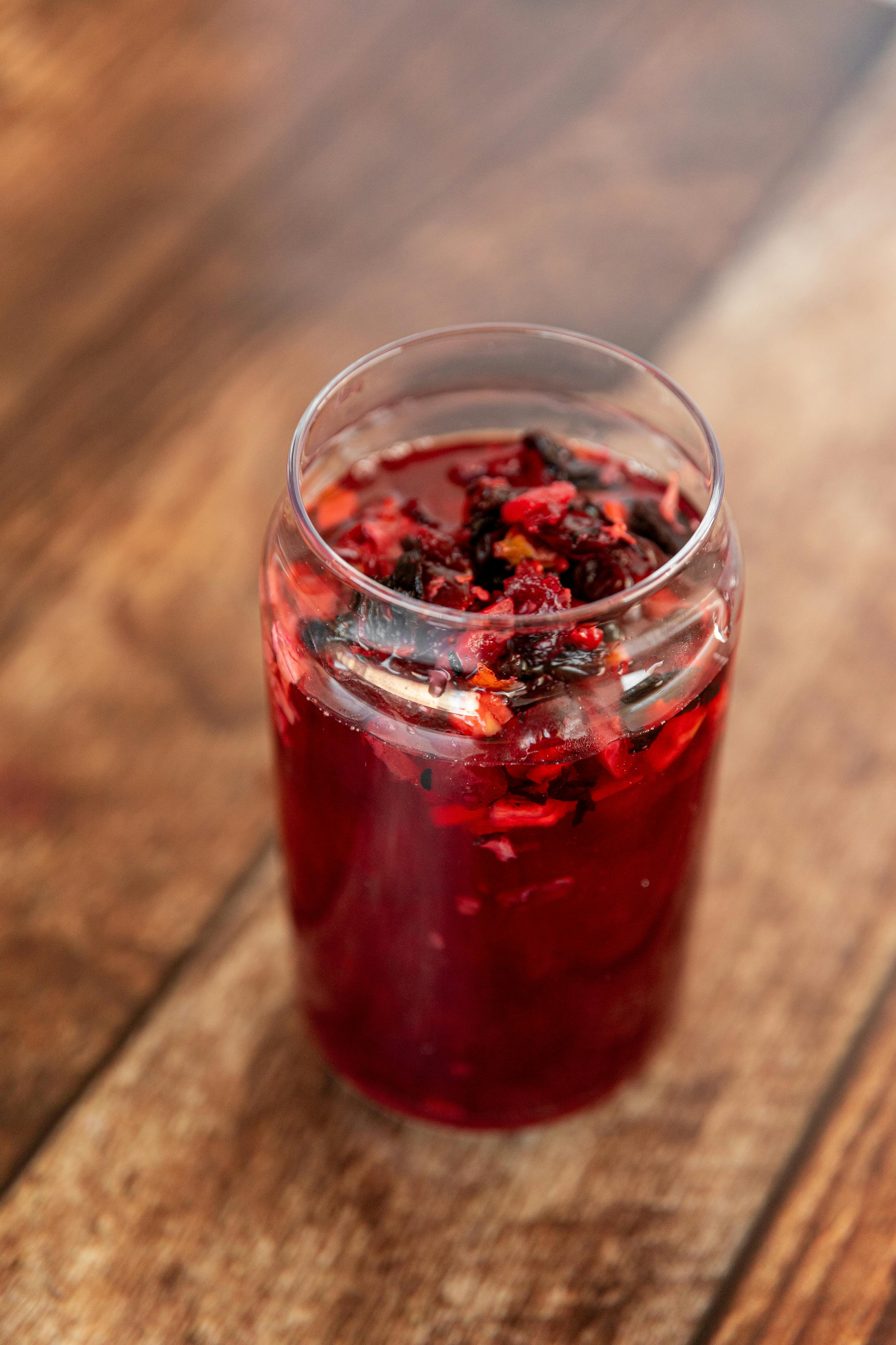 Vibrant Beetroot Juice in Glass Jar · Free Stock Photo