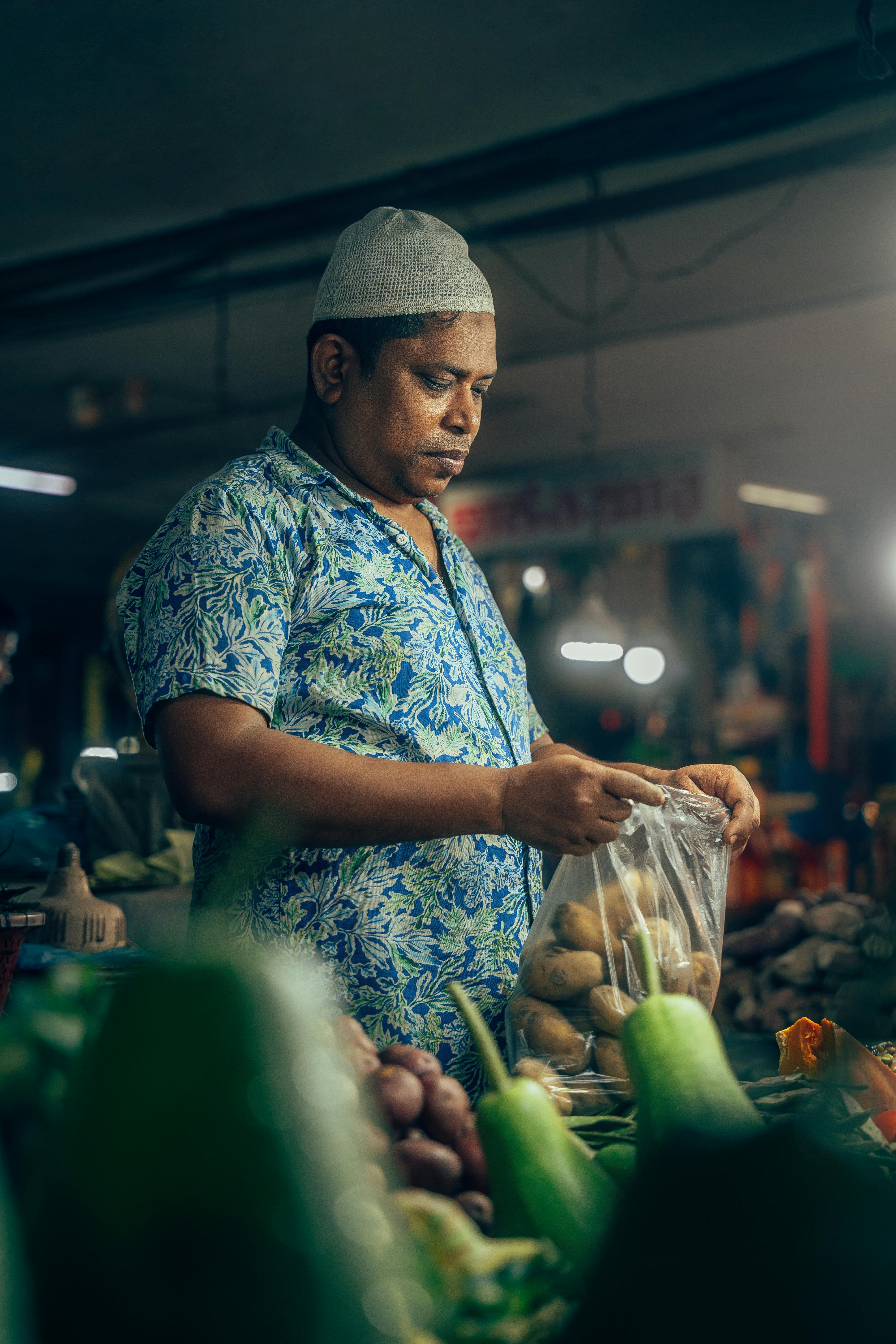 Man Shopping in Comilla Market Bangladesh · Free Stock Photo