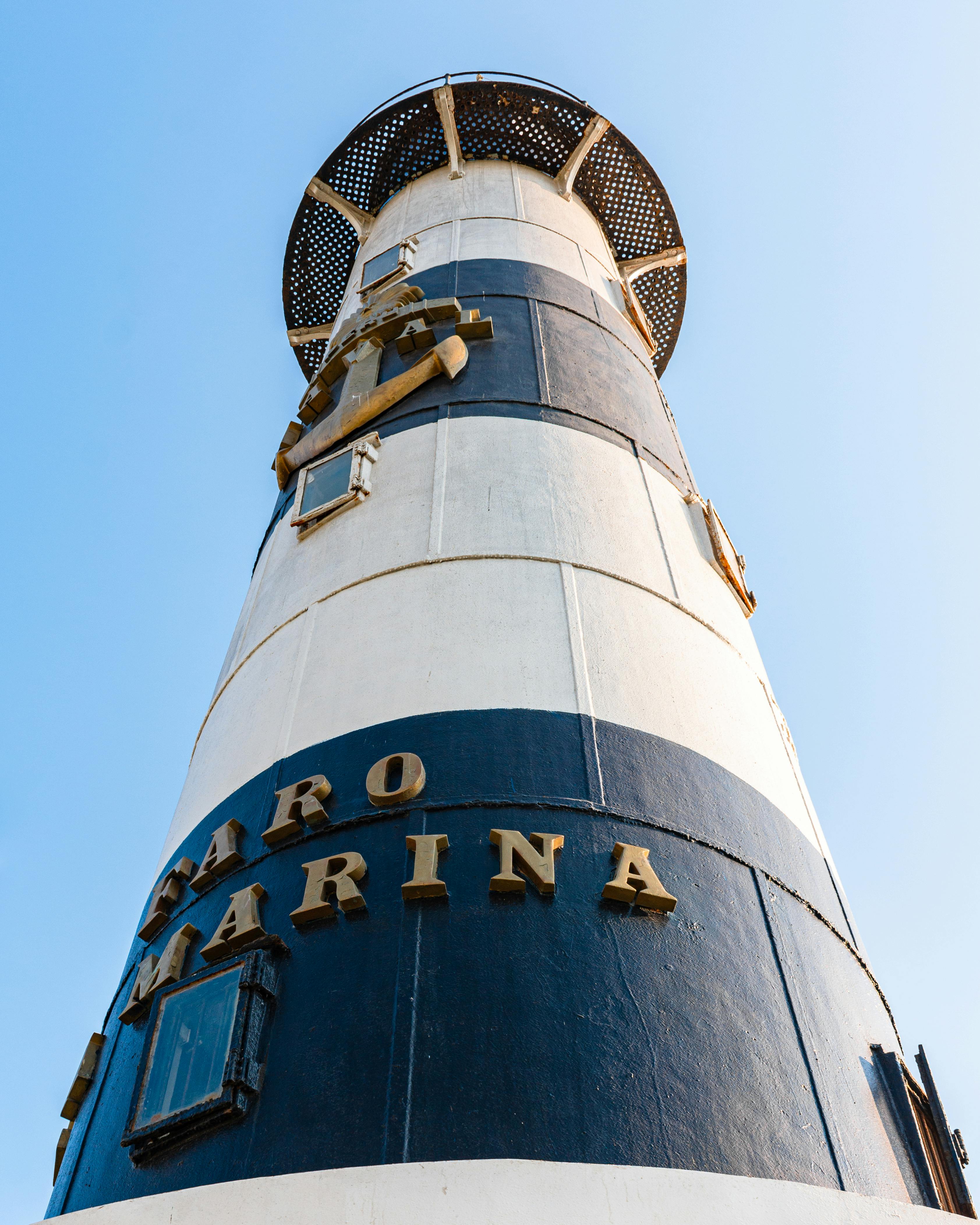 Lighthouse at Faro Marina in Miraflores, Peru · Free Stock Photo