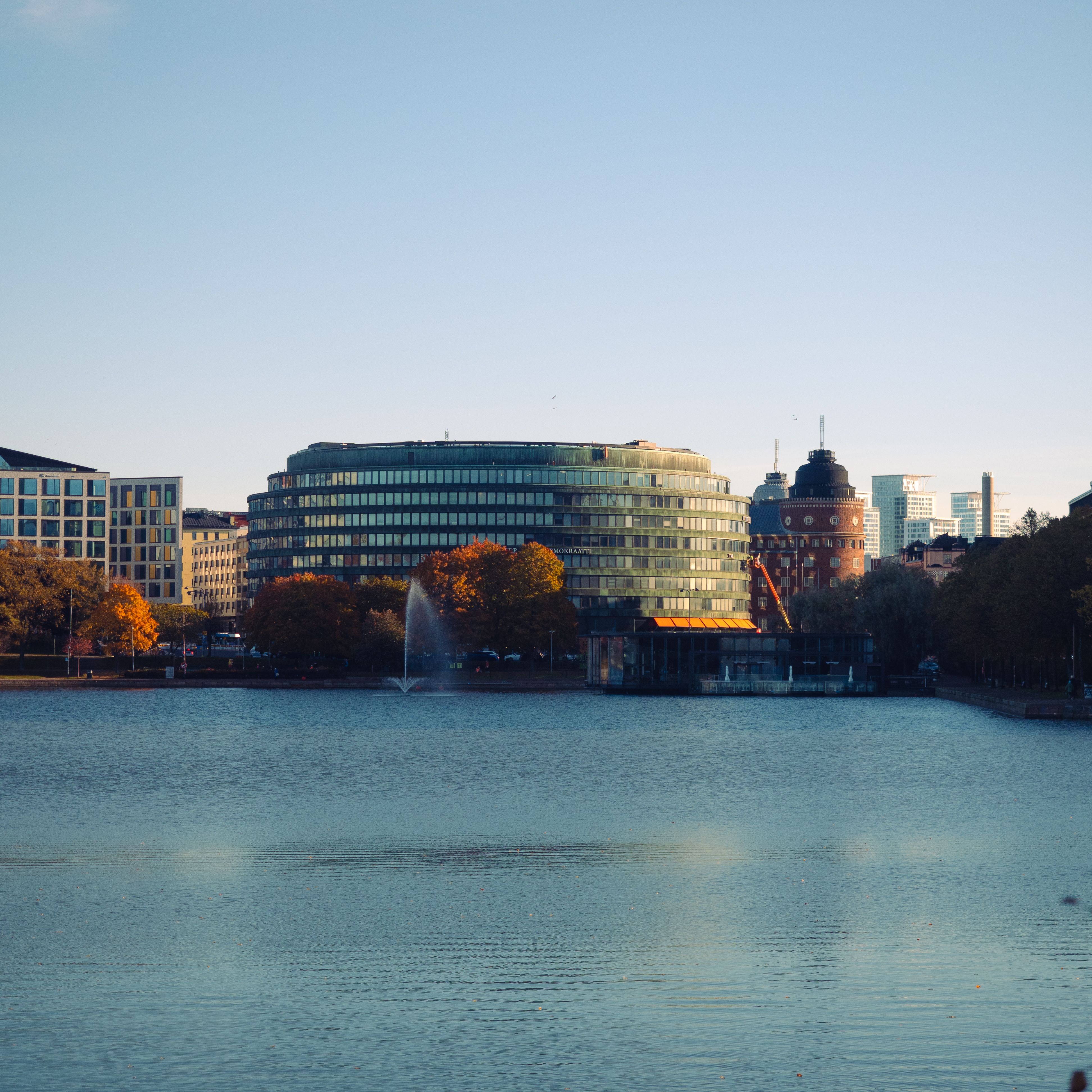 Autumn Cityscape of Modern Helsinki Architecture · Free Stock Photo
