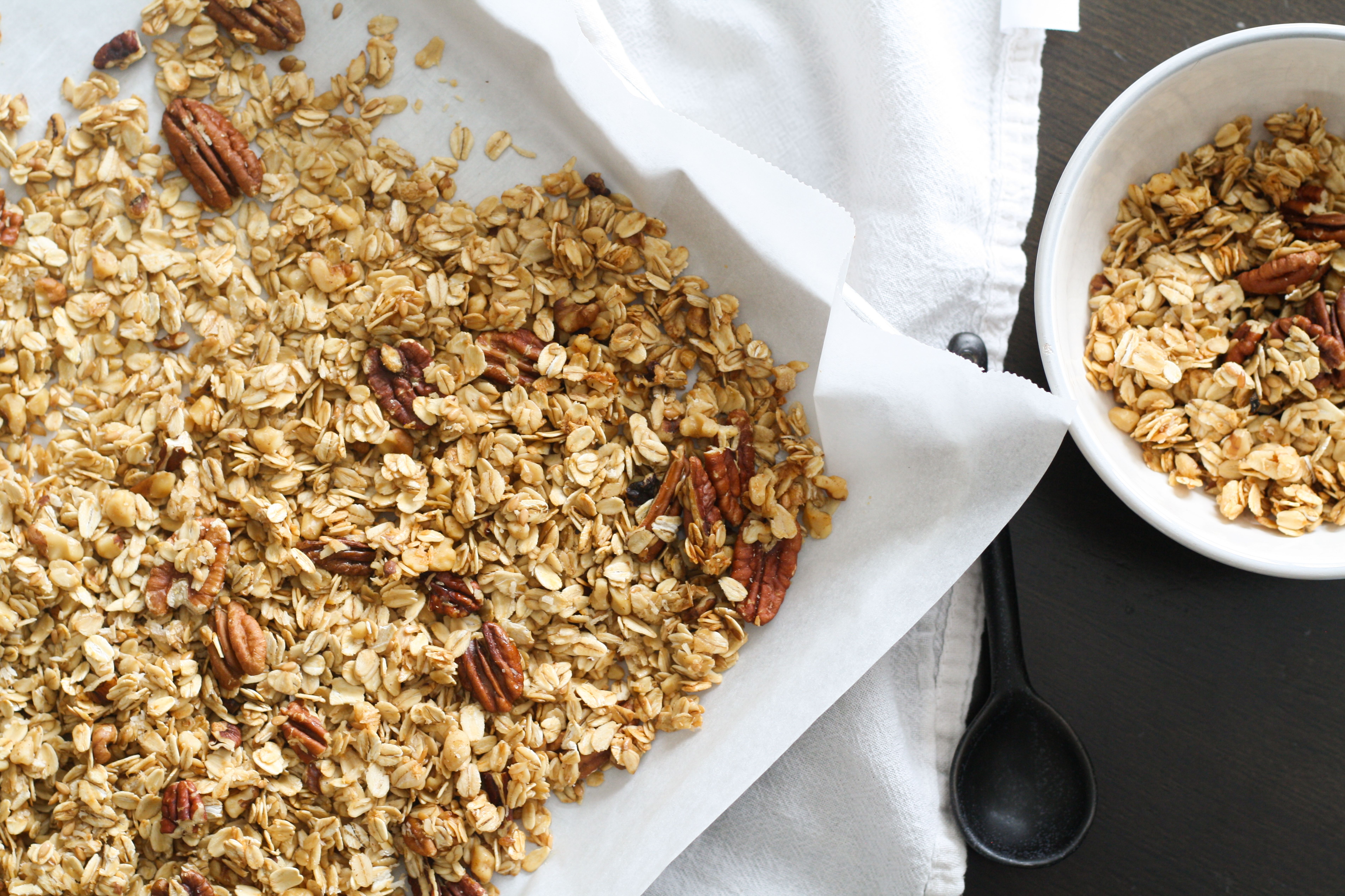 Photo Of Granola On A Clear Bowl · Free Stock Photo