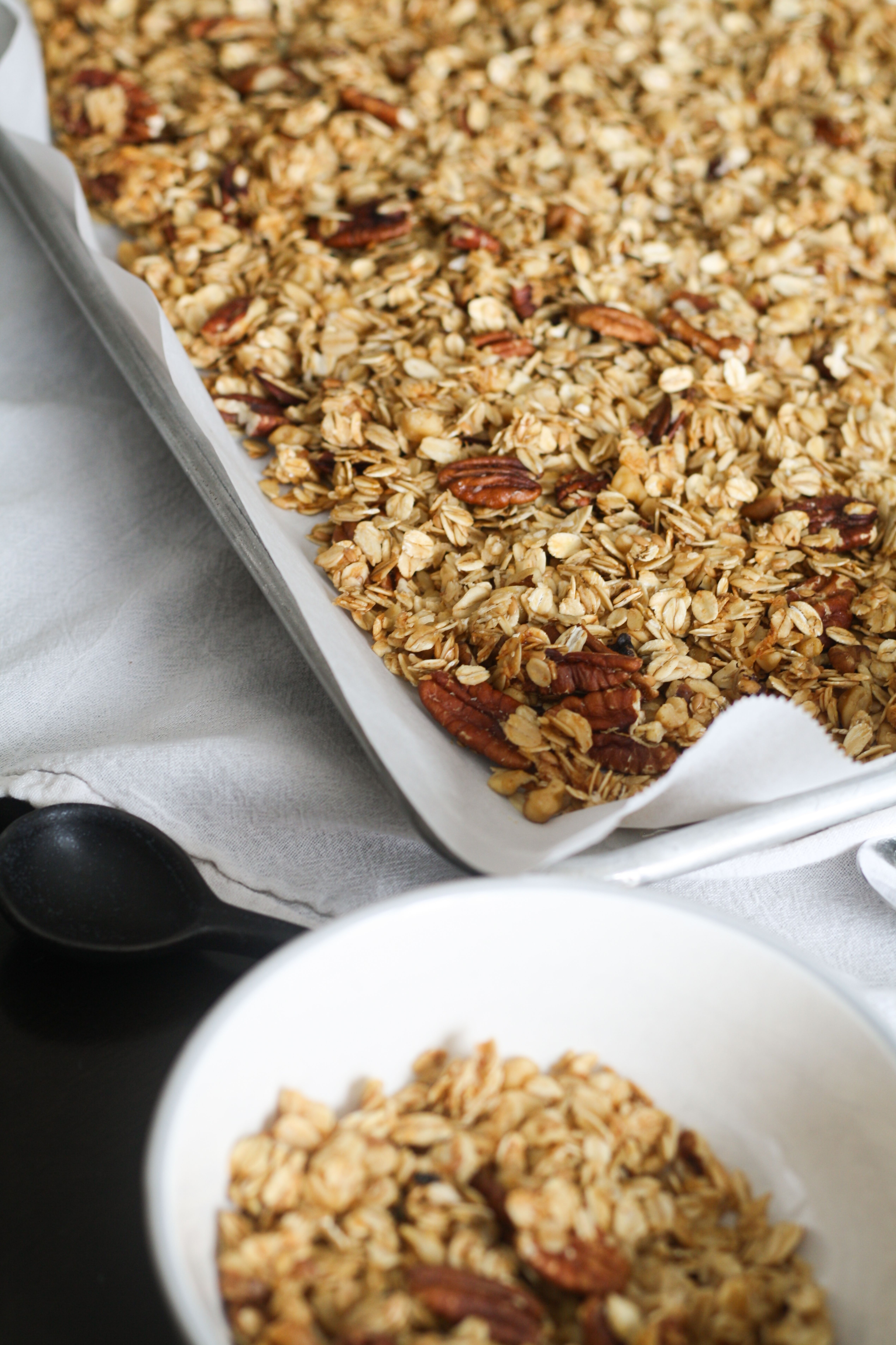 Photo Of Granola On A Clear Bowl · Free Stock Photo