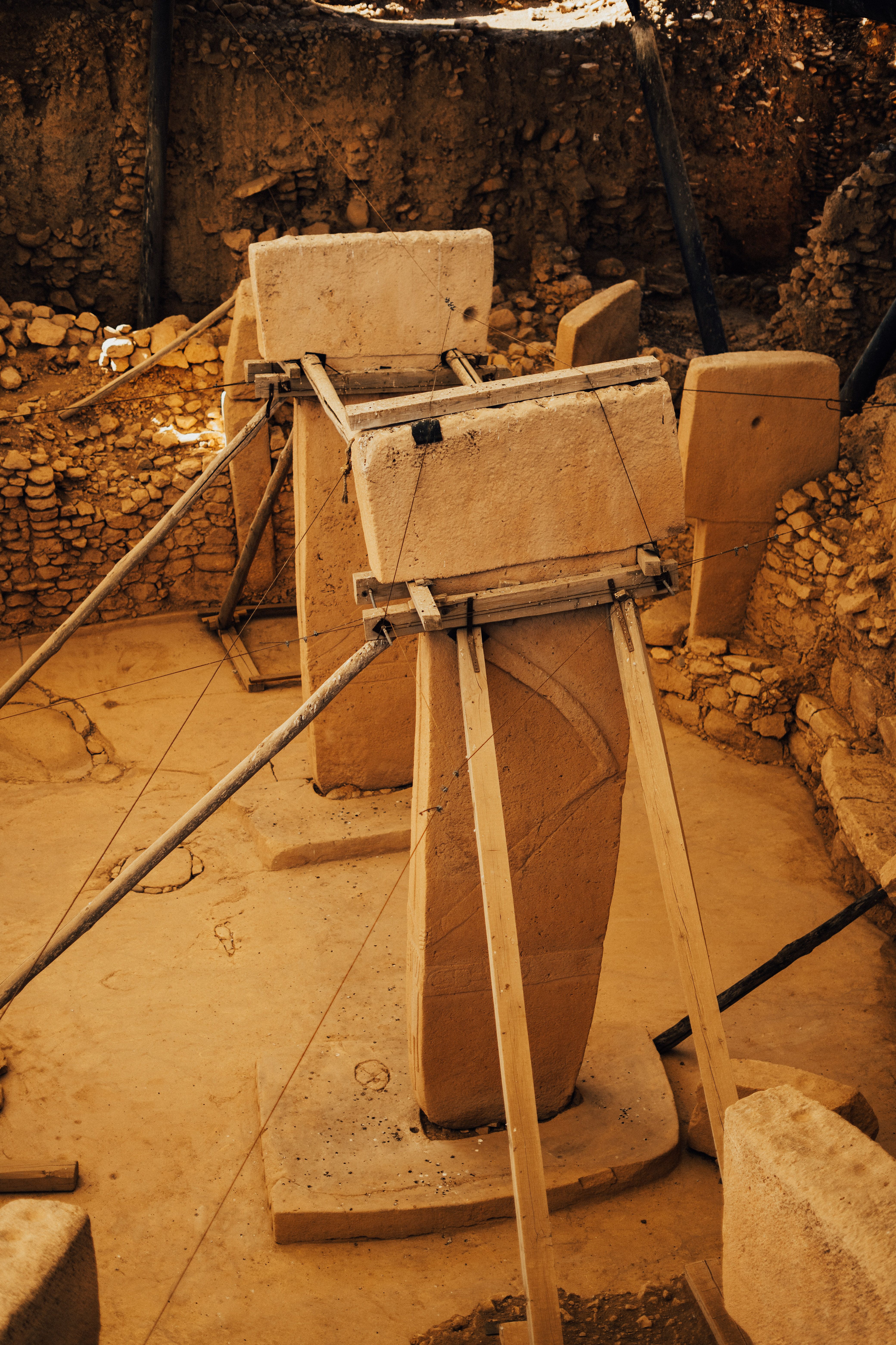 Ancient Pillars at Göbeklitepe, Turkey · Free Stock Photo