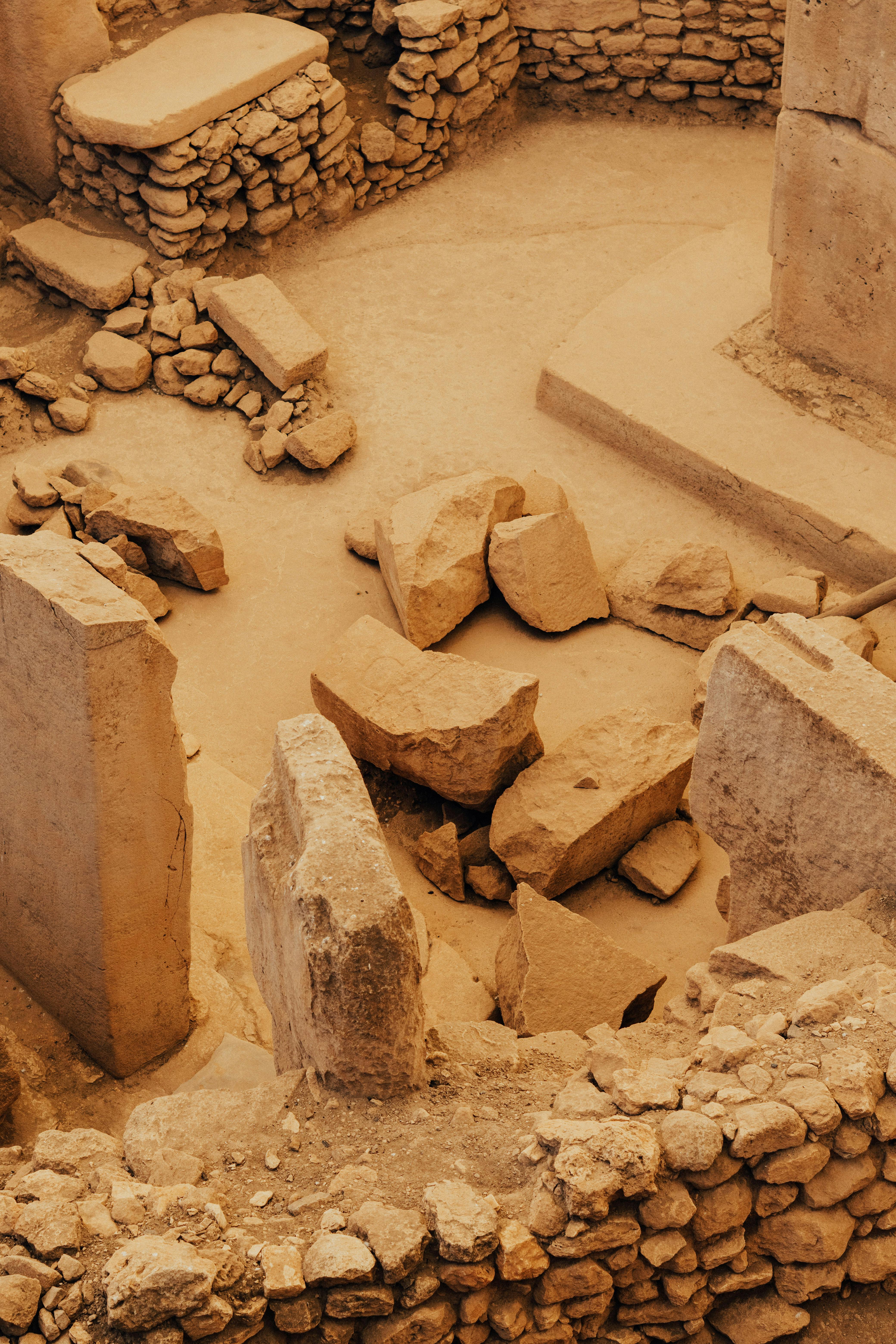 Ancient Ruins at Göbekli Tepe in Şanlıurfa · Free Stock Photo