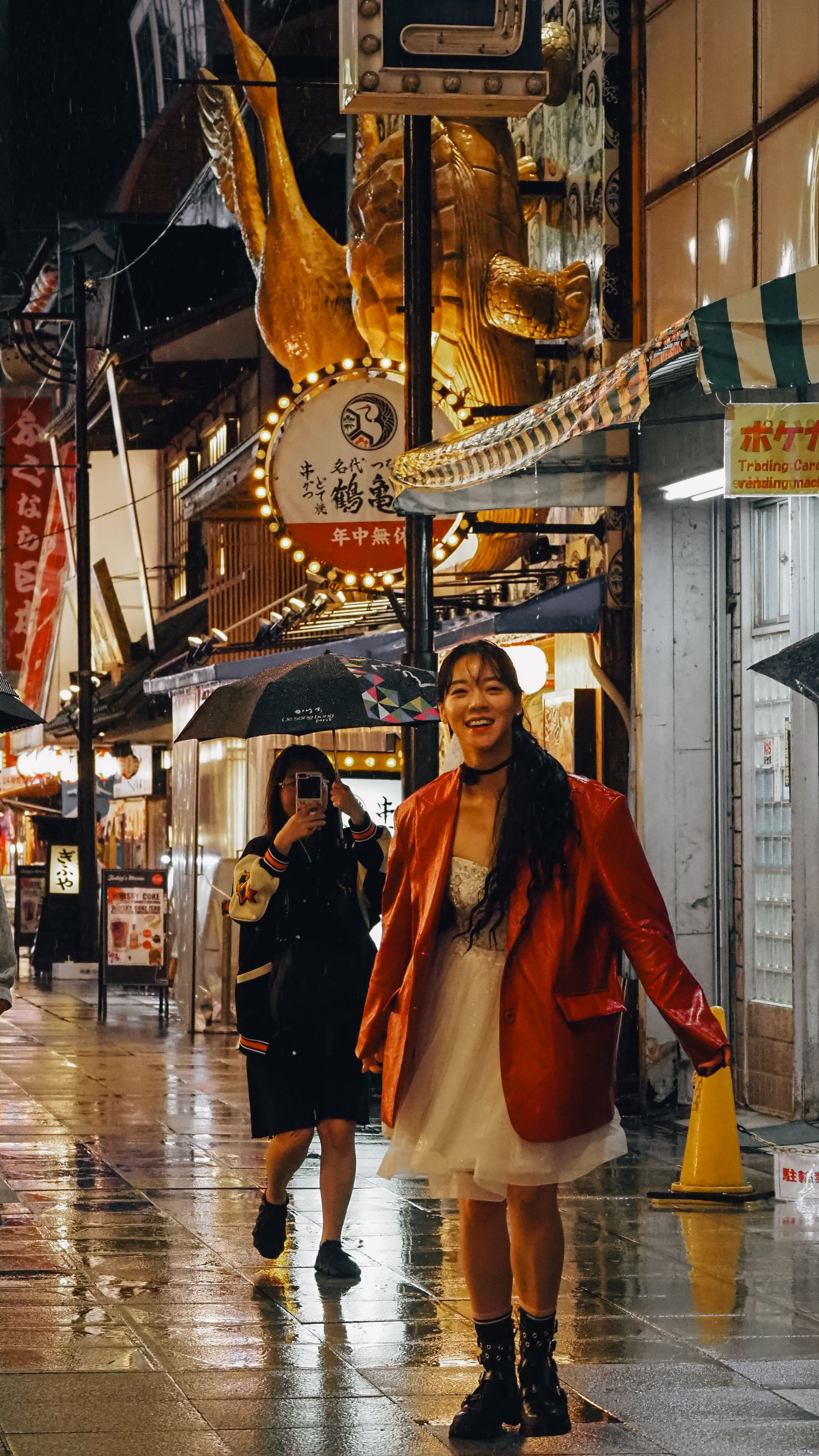 Joyful Street Scene in Dotonbori, Osaka at Night · Free Stock Photo