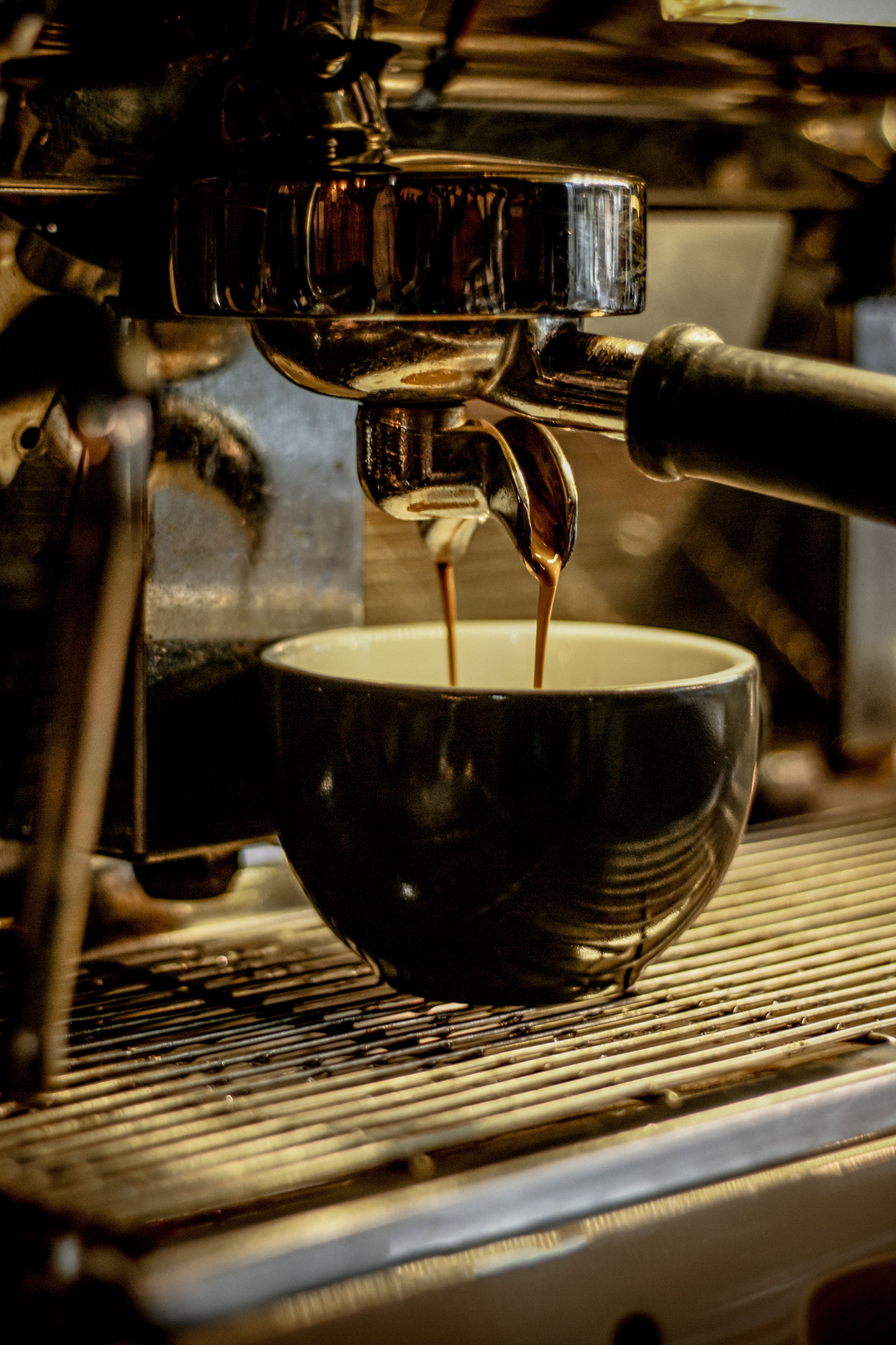 Photo of Open Coffee Press Beside Glass · Free Stock Photo