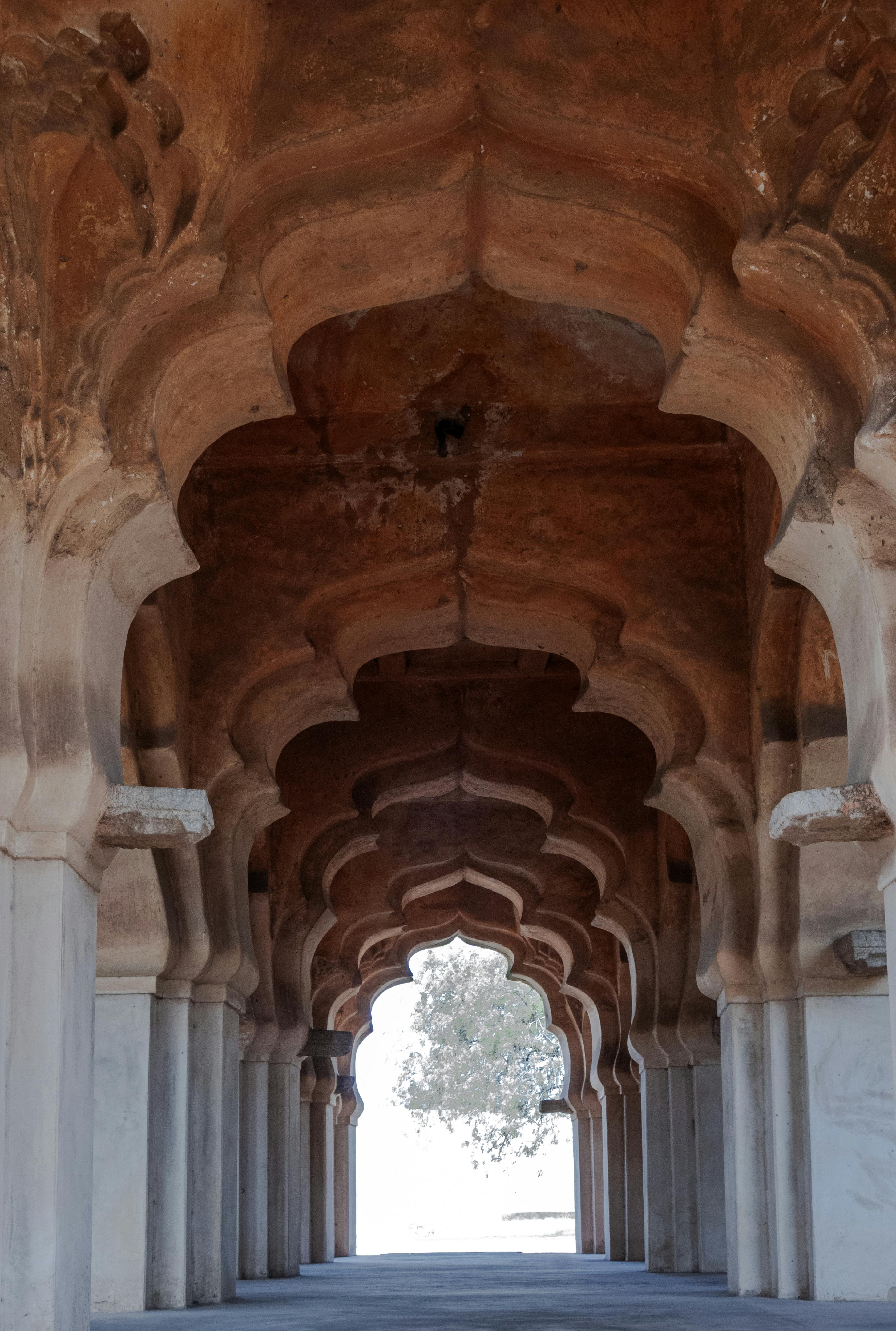 Historic Indian Archway with Architectural Detail · Free Stock Photo