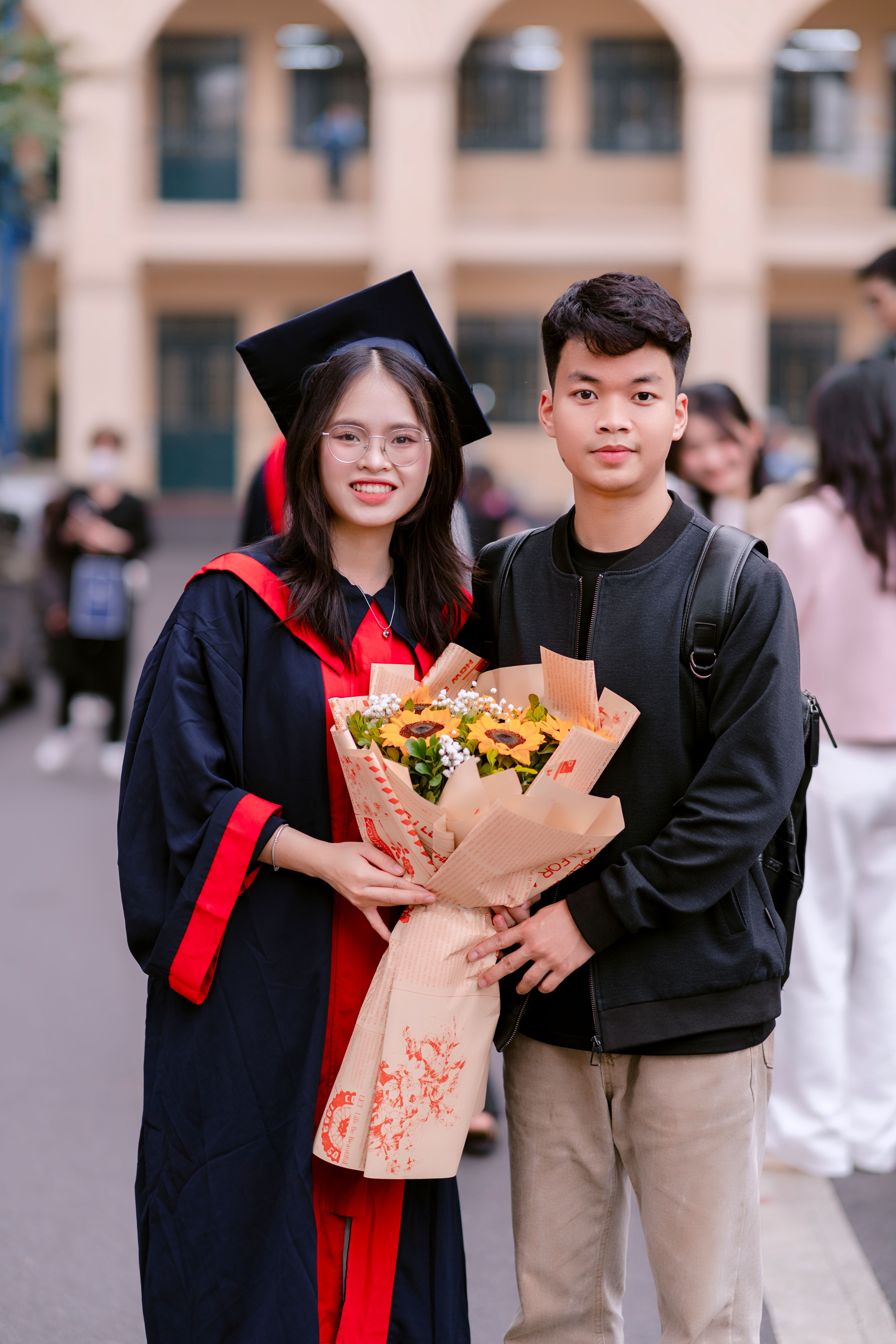 Graduation Day Celebration with Friends · Free Stock Photo