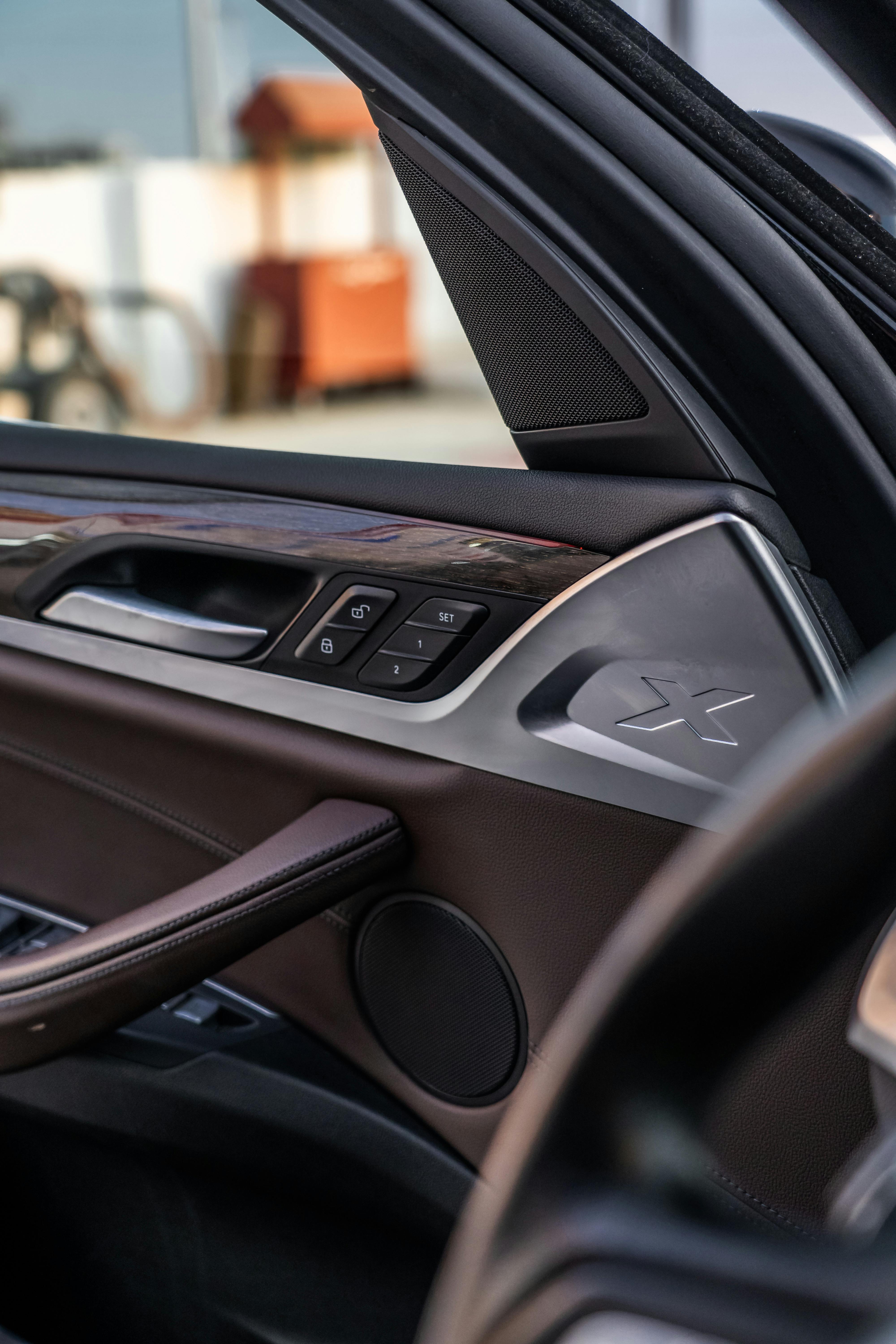 Sleek Interior of a Modern Luxury SUV · Free Stock Photo