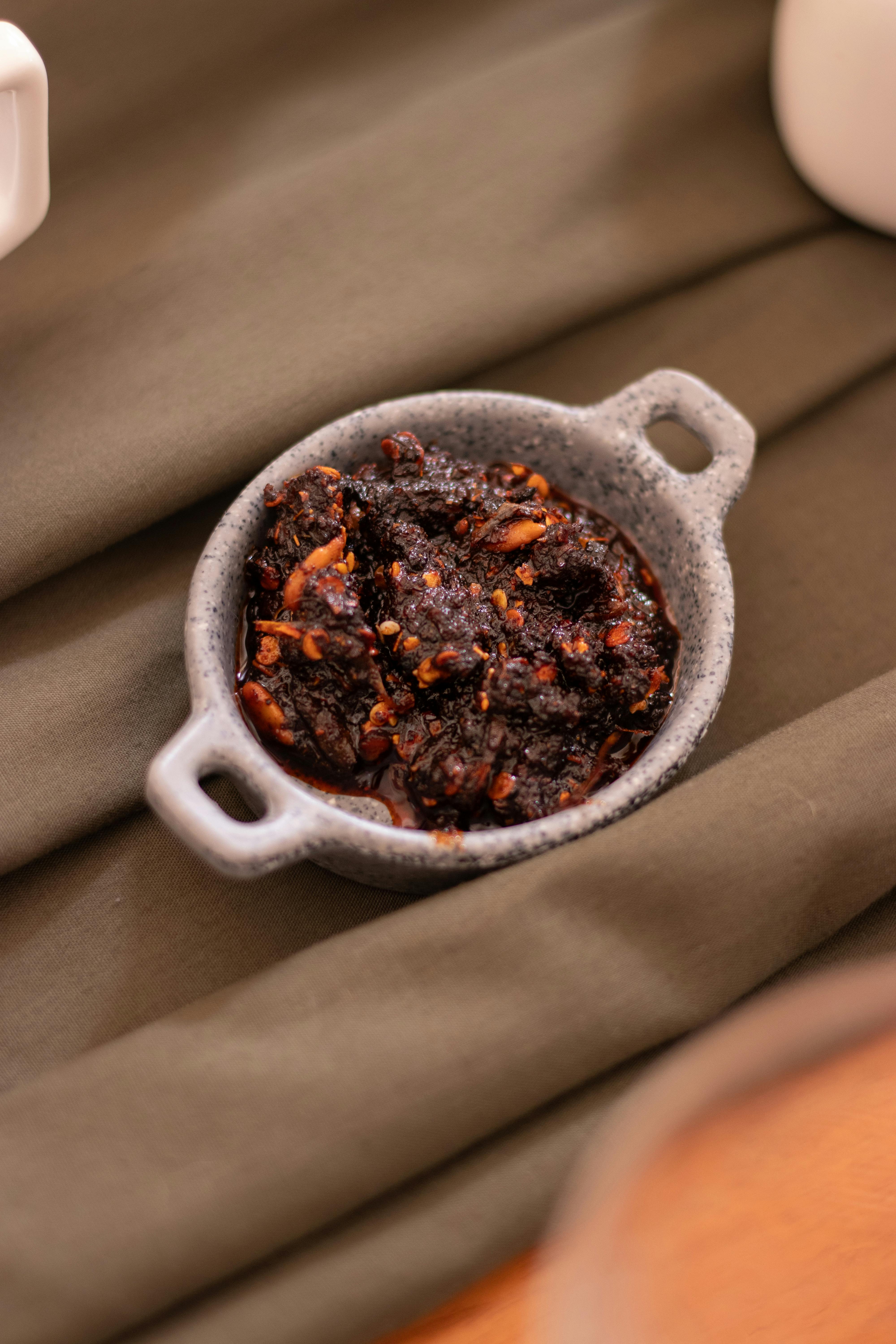 Mexican Red Chili Sauce in Rustic Bowl · Free Stock Photo