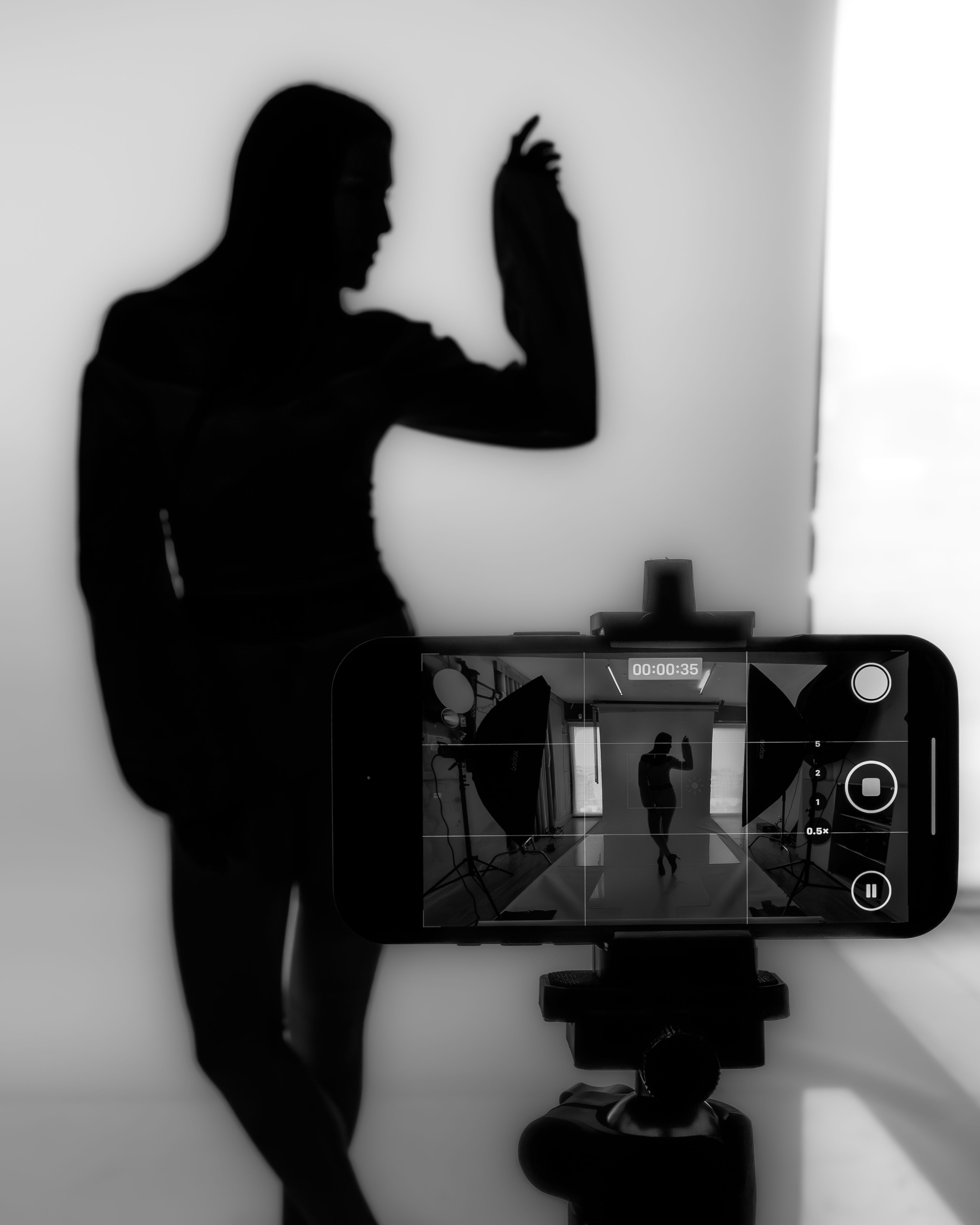 Artistic Silhouette Photography Session · Free Stock Photo