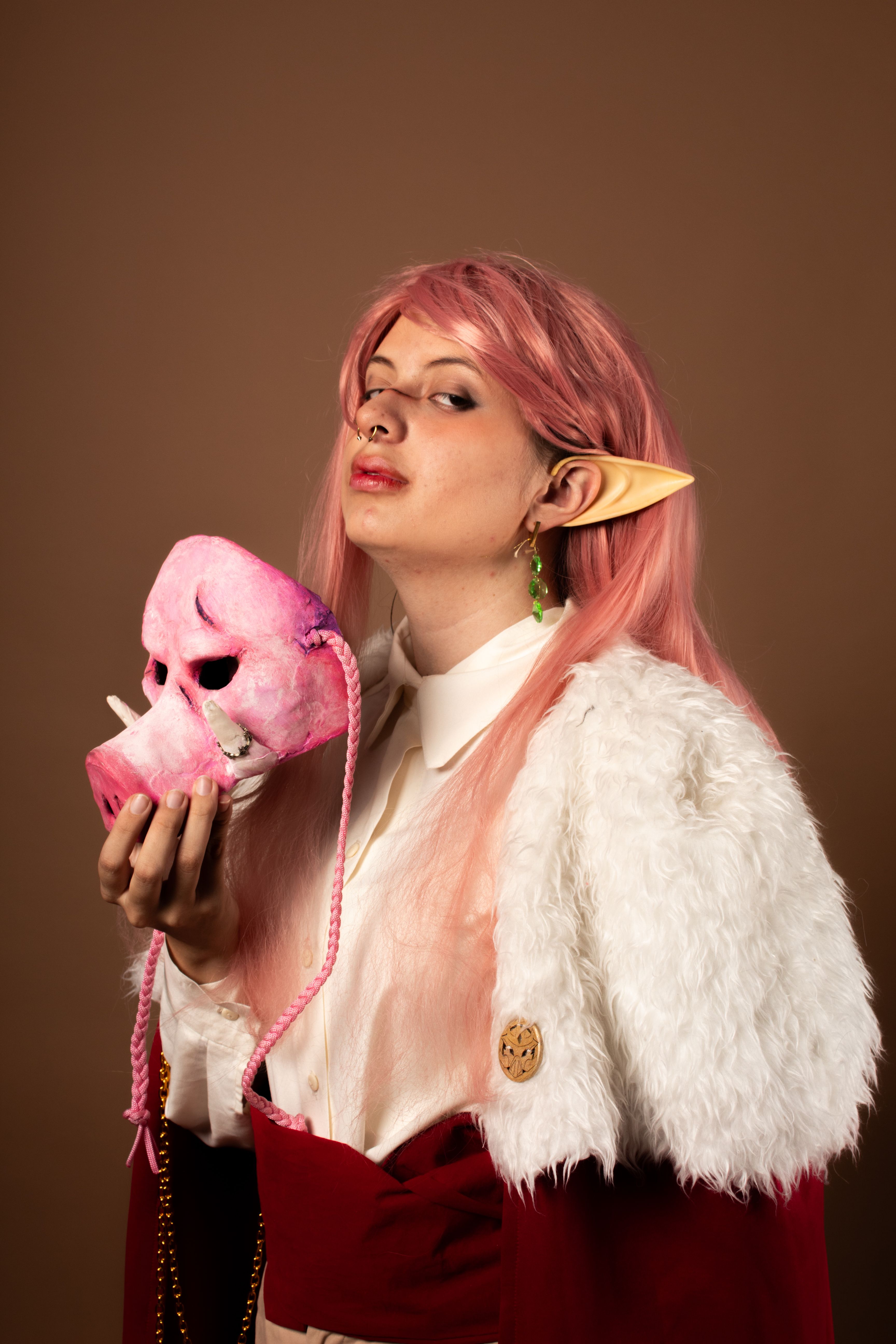 Fantasy Cosplay Portrait in Studio Setting · Free Stock Photo