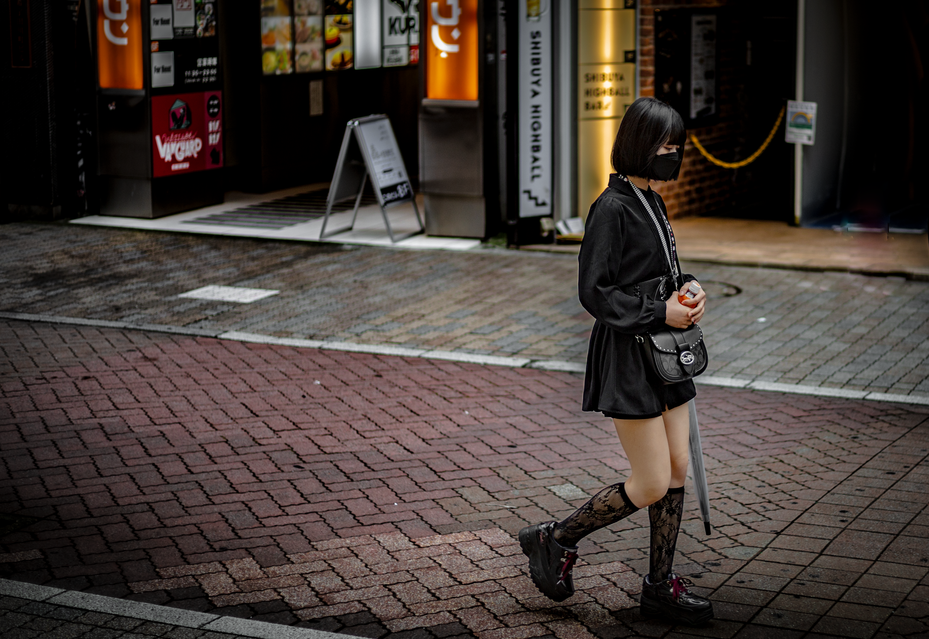 Street Fashion in Shibuya, Tokyo on a Cloudy Day · Free Stock Photo