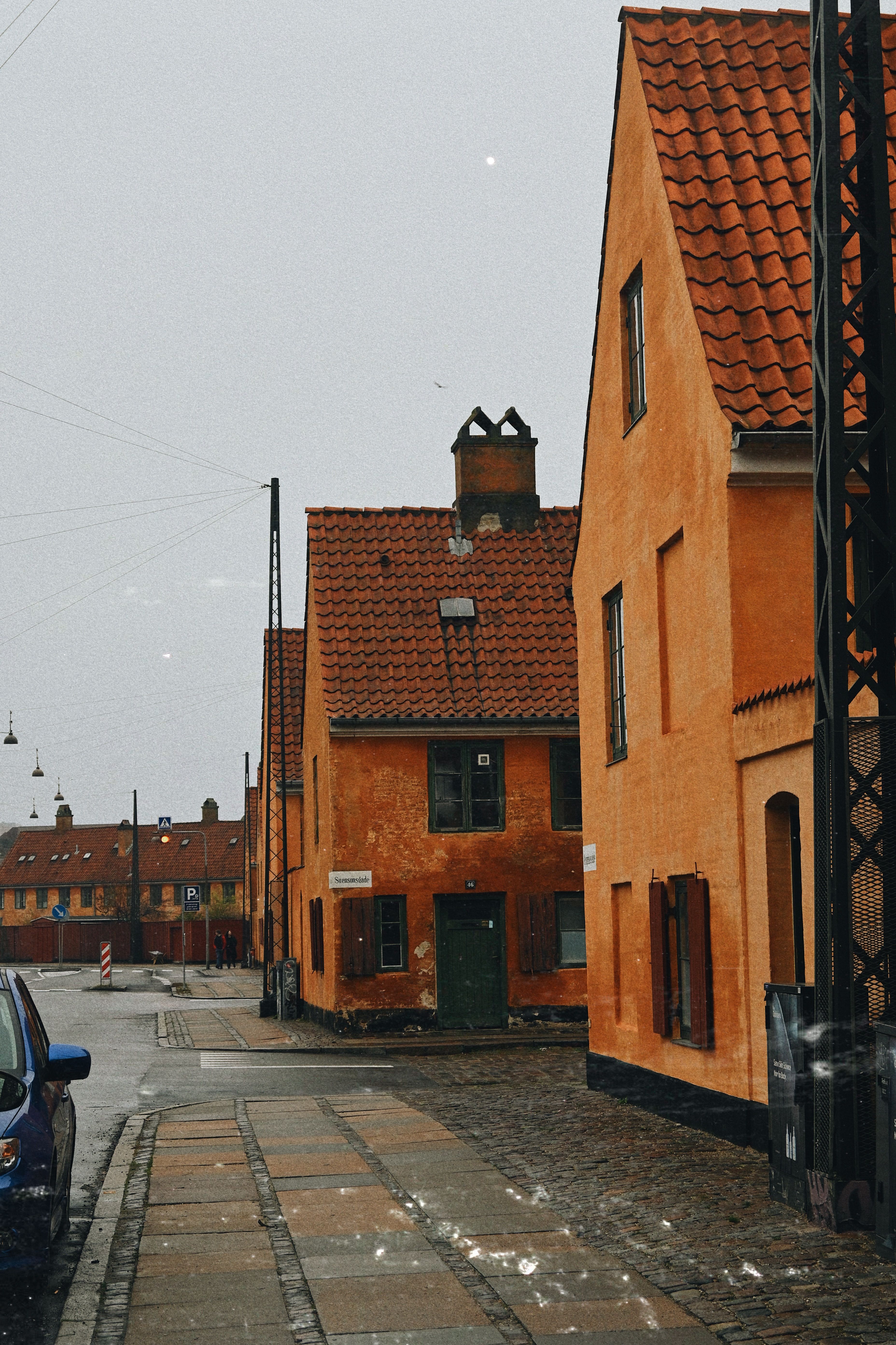 Charming Historic Street in Copenhagen Denmark · Free Stock Photo