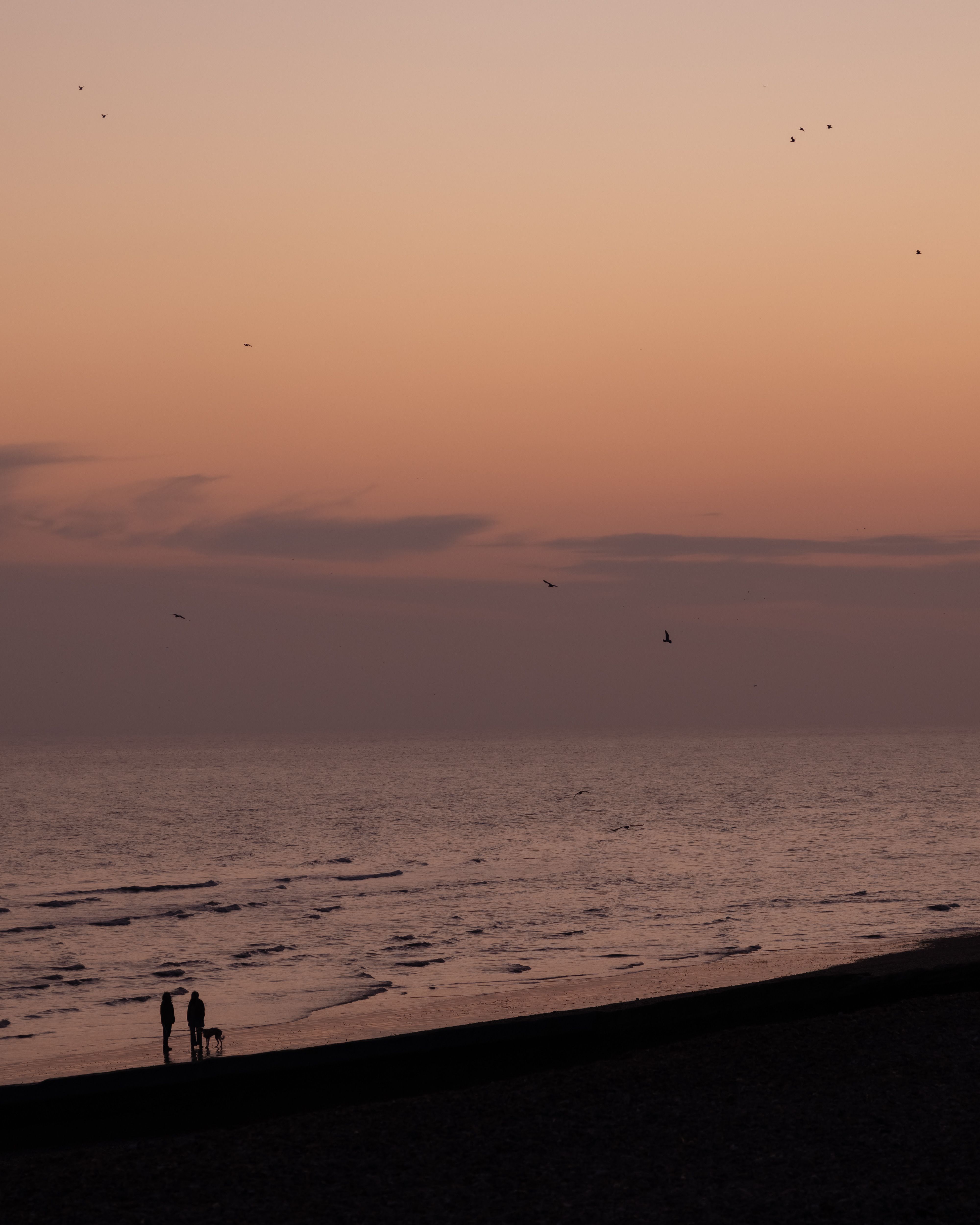 Beautiful sunset by the beach in England · Free Stock Photo