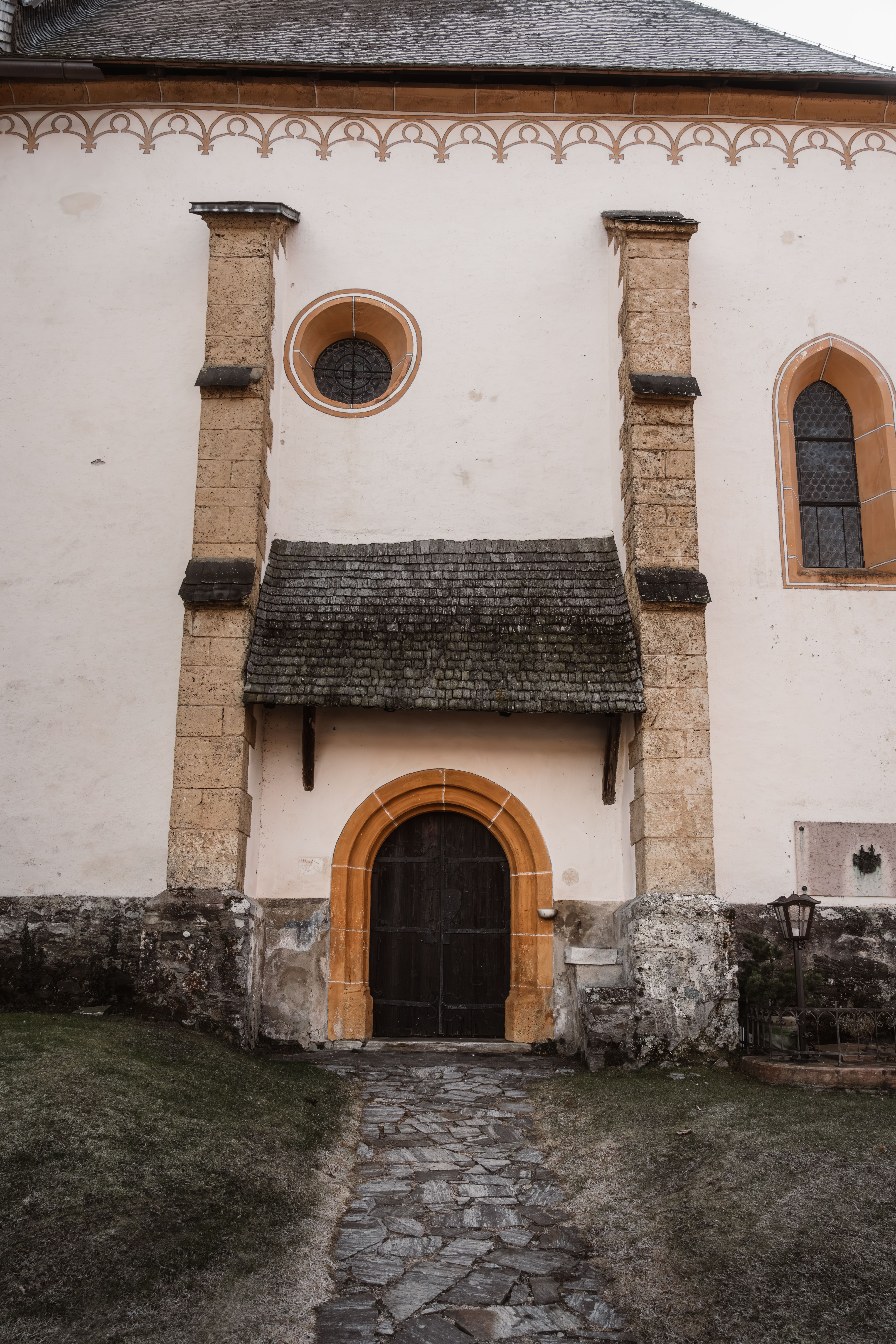 Charming Historic Church with Rustic Architecture · Free Stock Photo