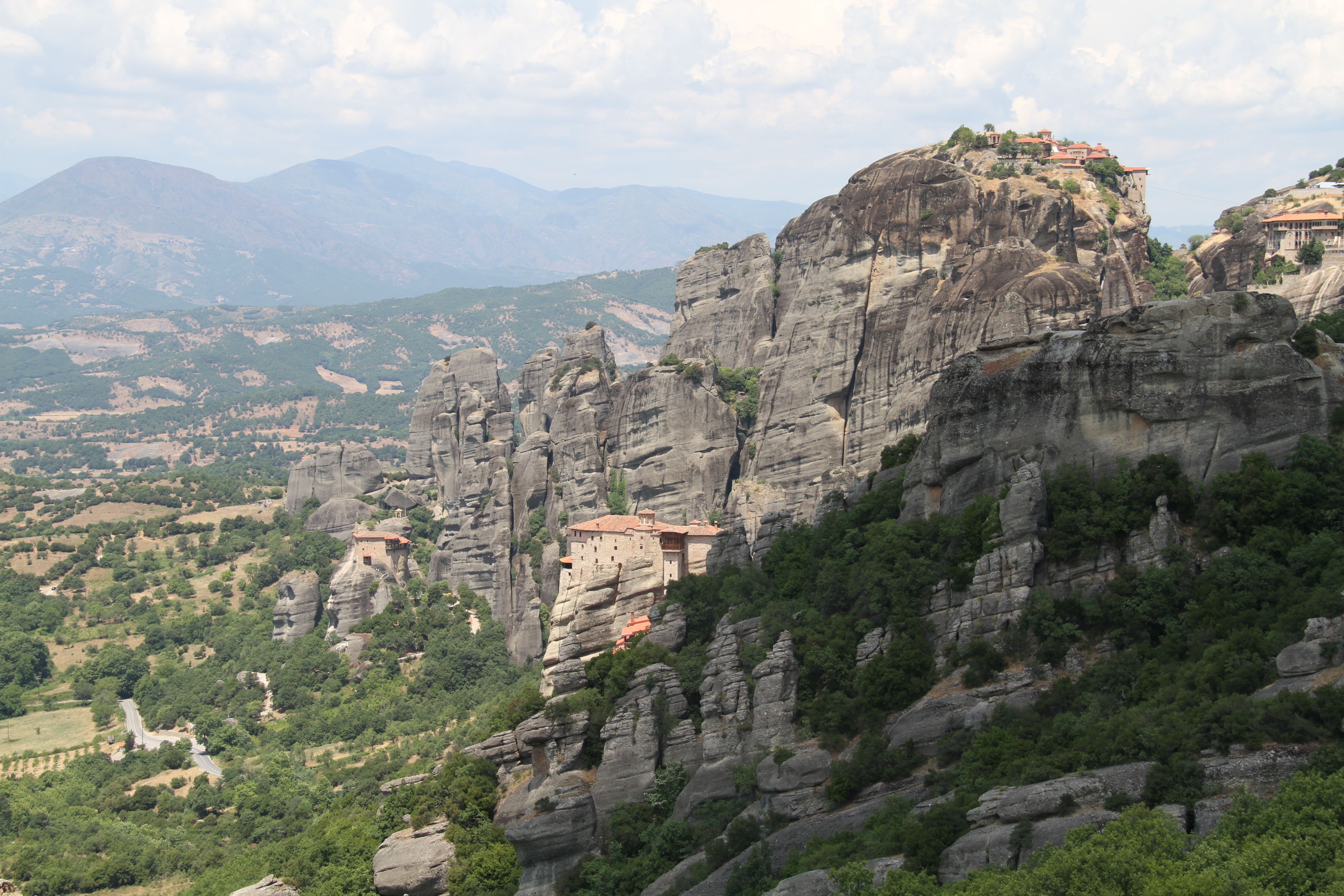 Breathtaking View of Meteora Monasteries, Greece · meta.free_stock.photo